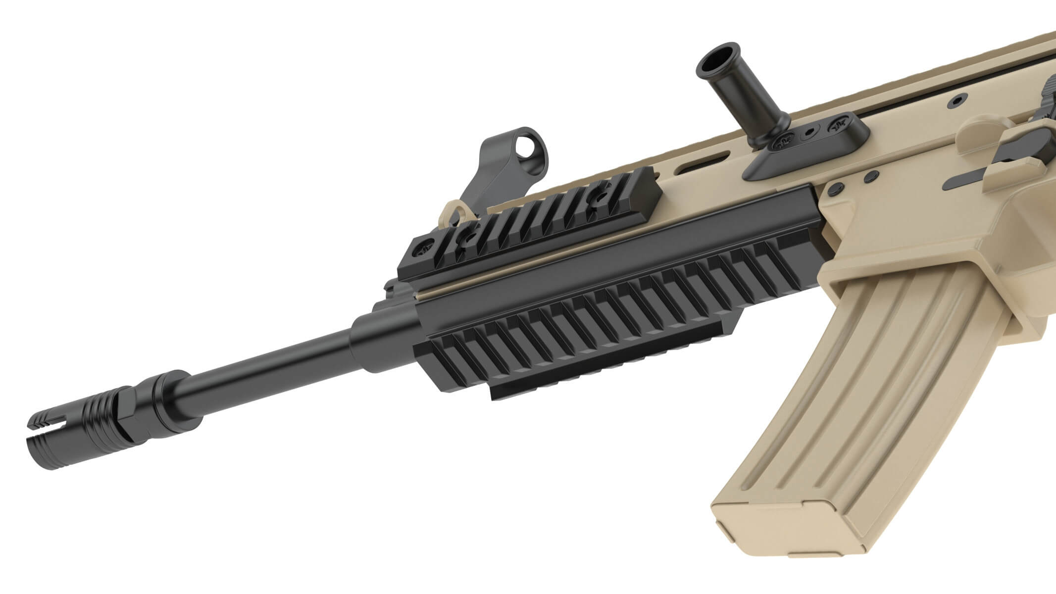 FN SCAR - 3D Model by frezzy