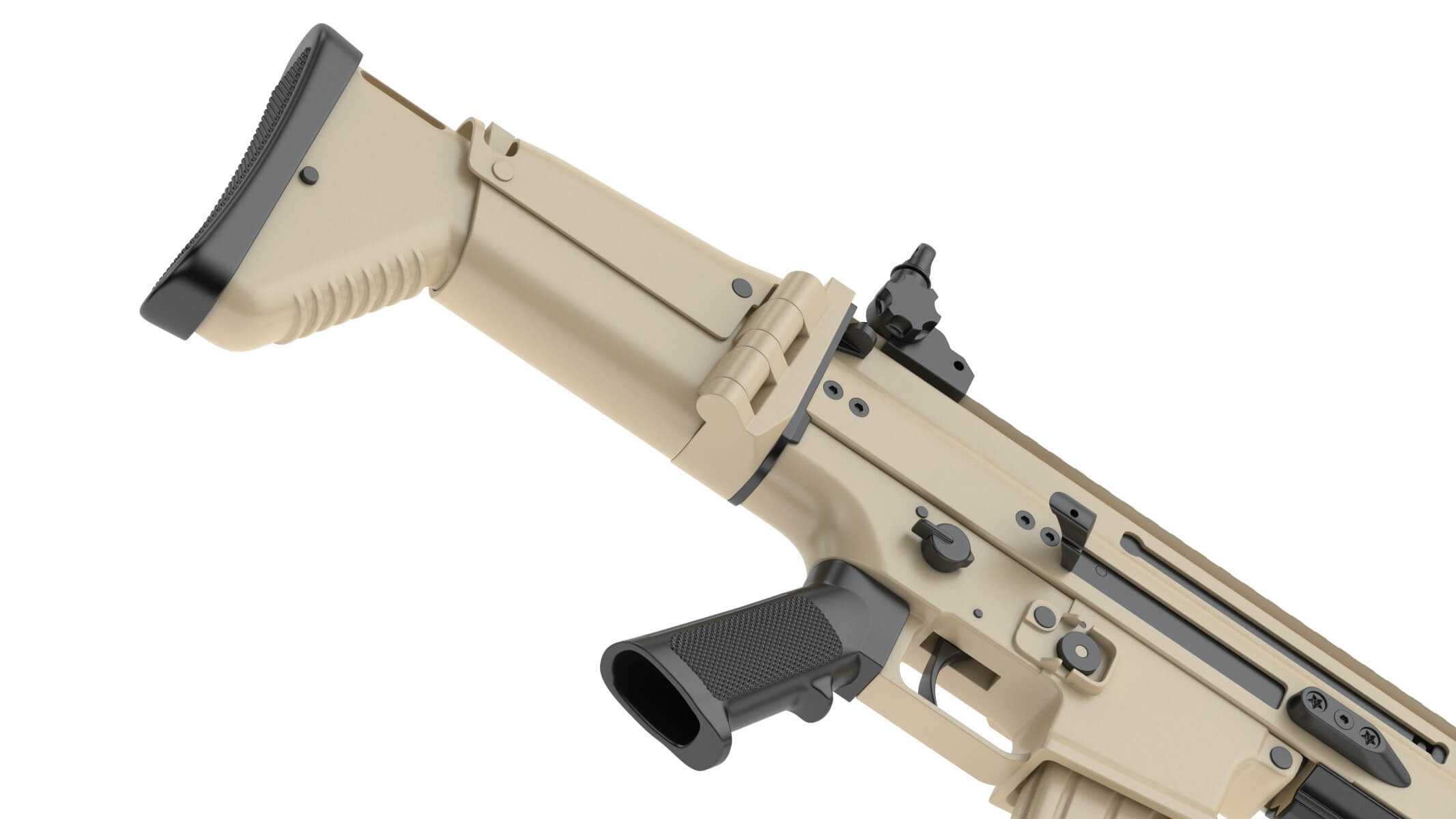 FN SCAR - 3D Model by frezzy