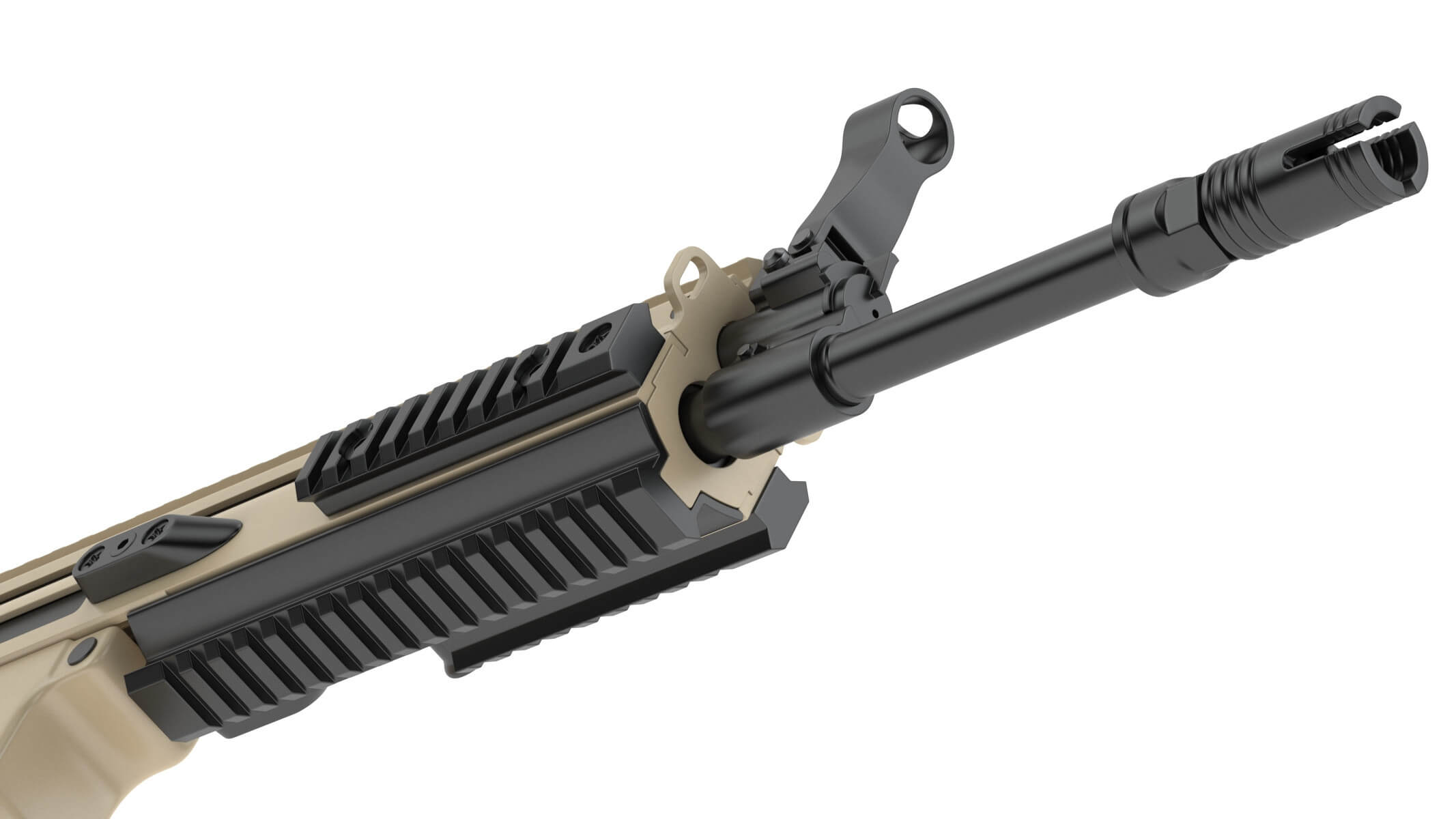 FN SCAR - 3D Model by frezzy