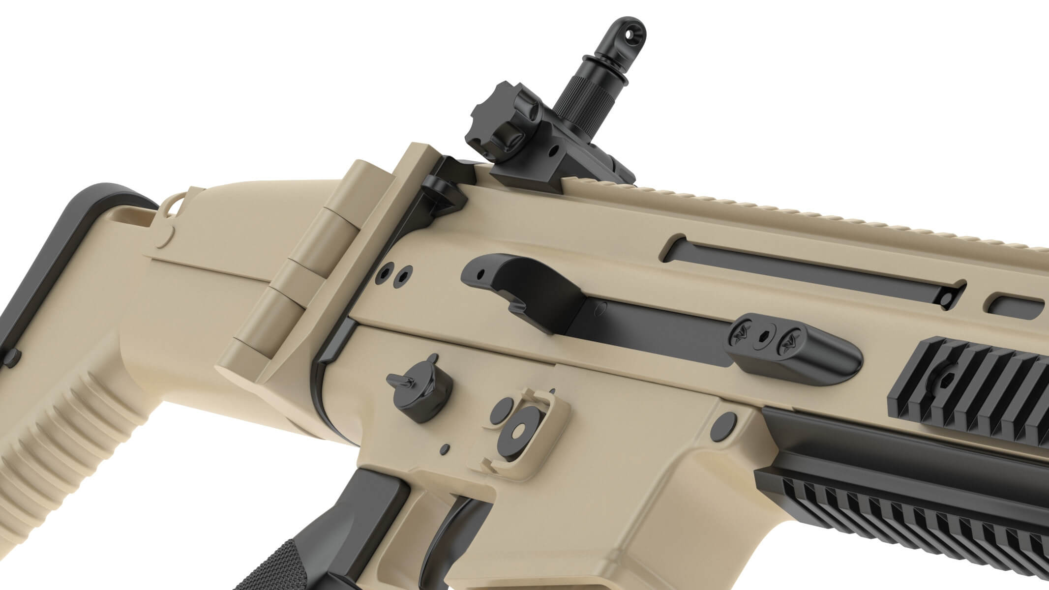 FN SCAR - 3D Model by frezzy