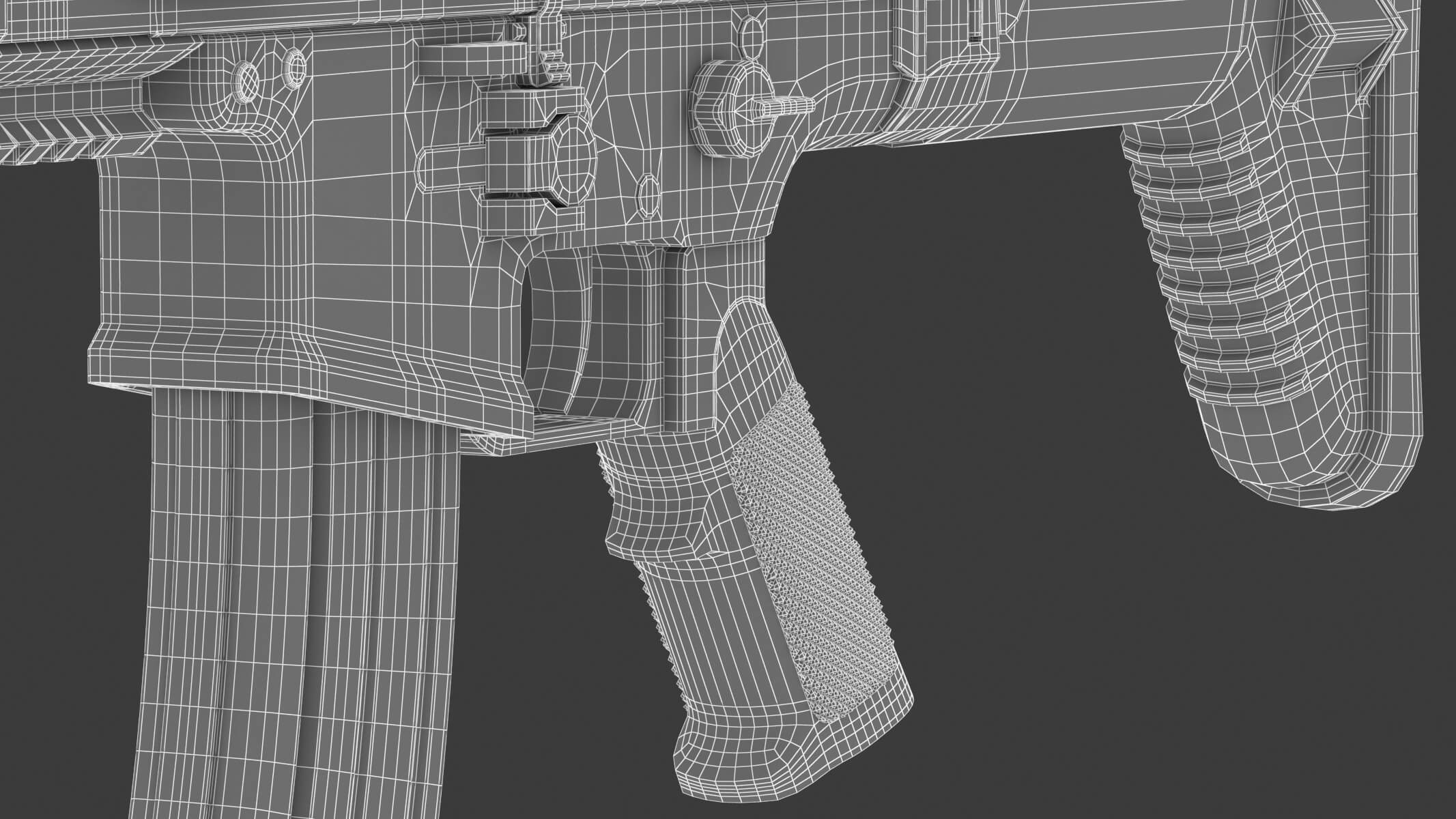 FN SCAR - 3D Model by frezzy