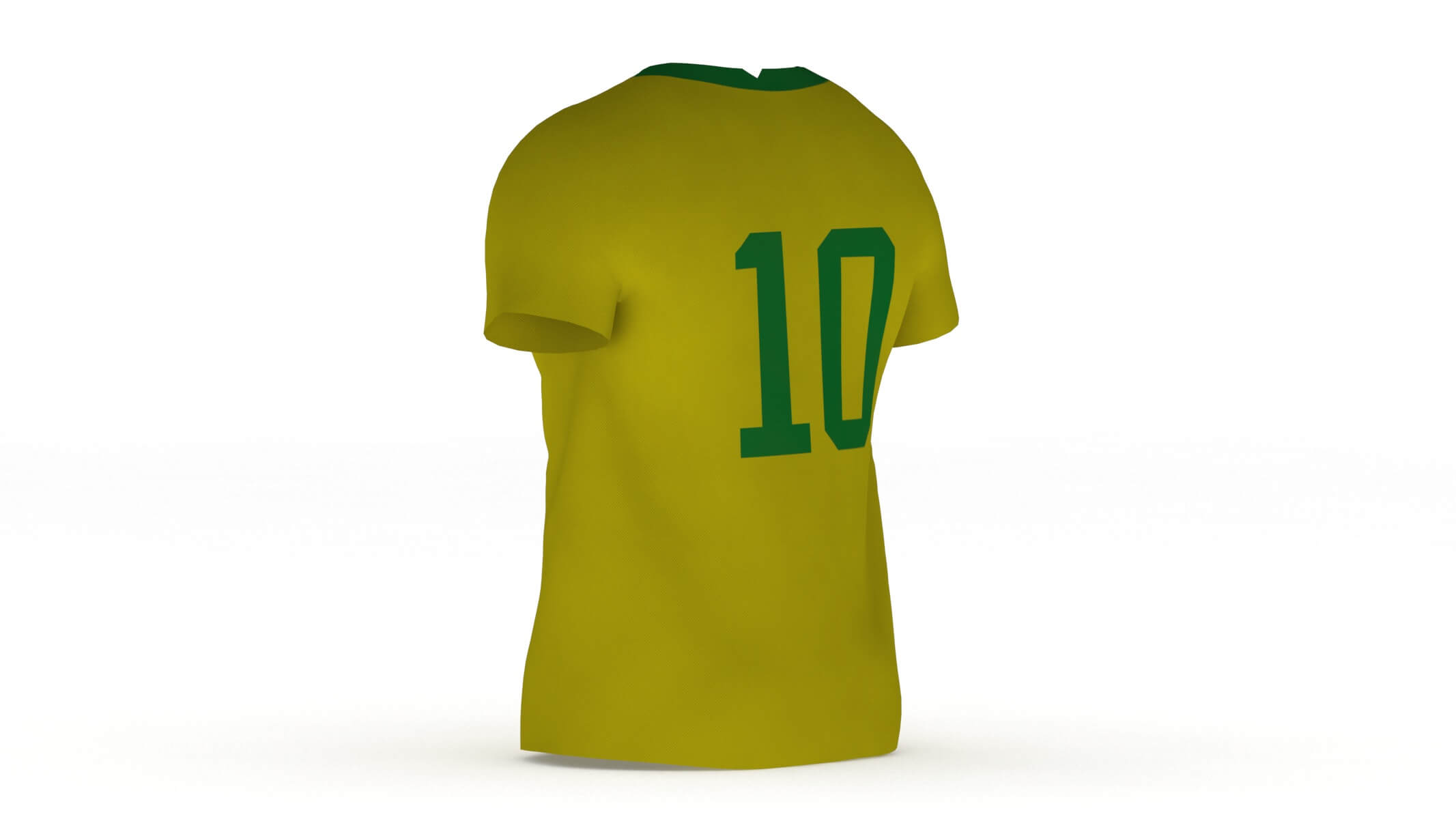 Football Tshirt Generic Low Poly - 3D Model by frezzy