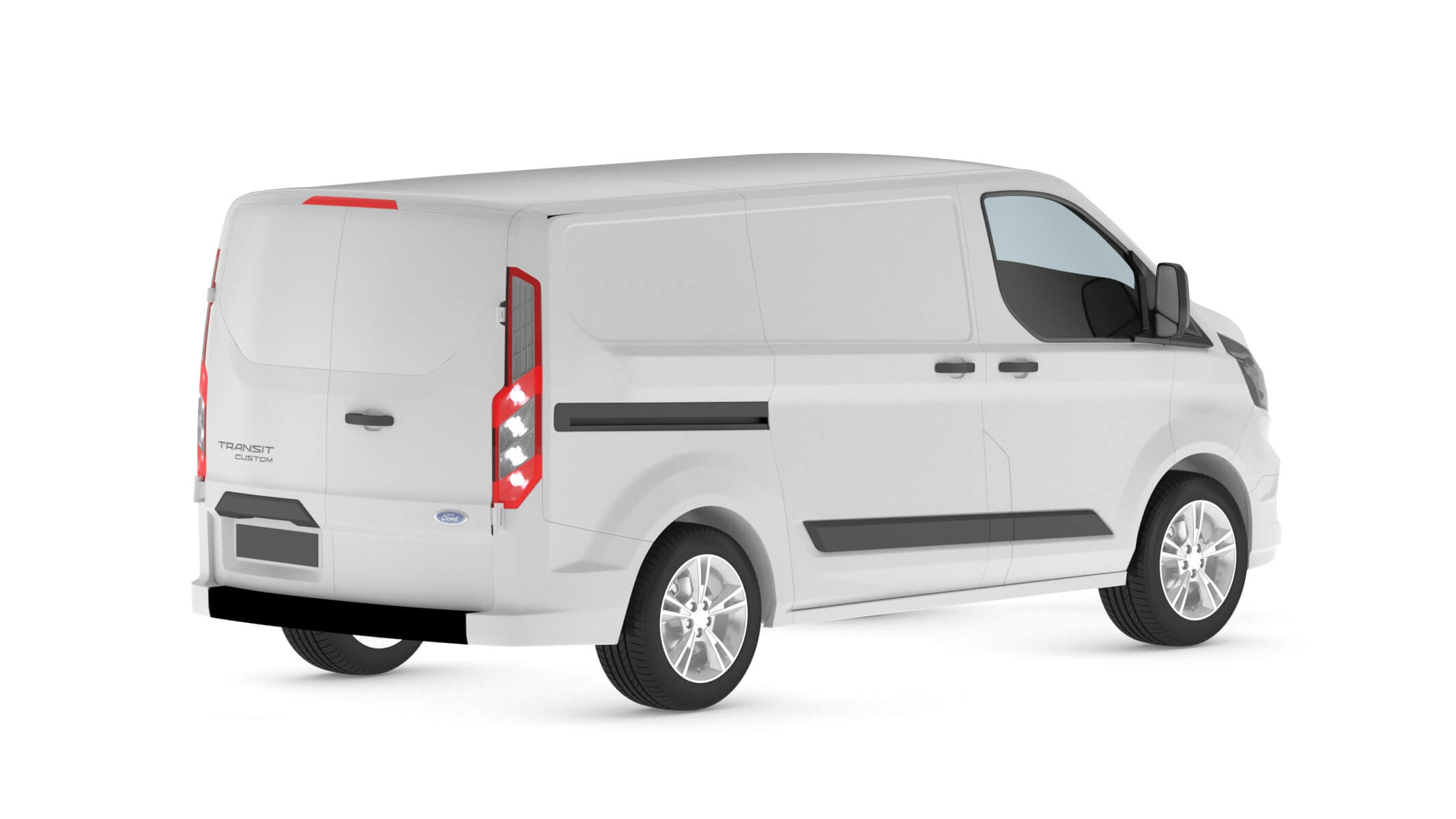 Ford Transit Cargo Van - 3D Model by frezzy