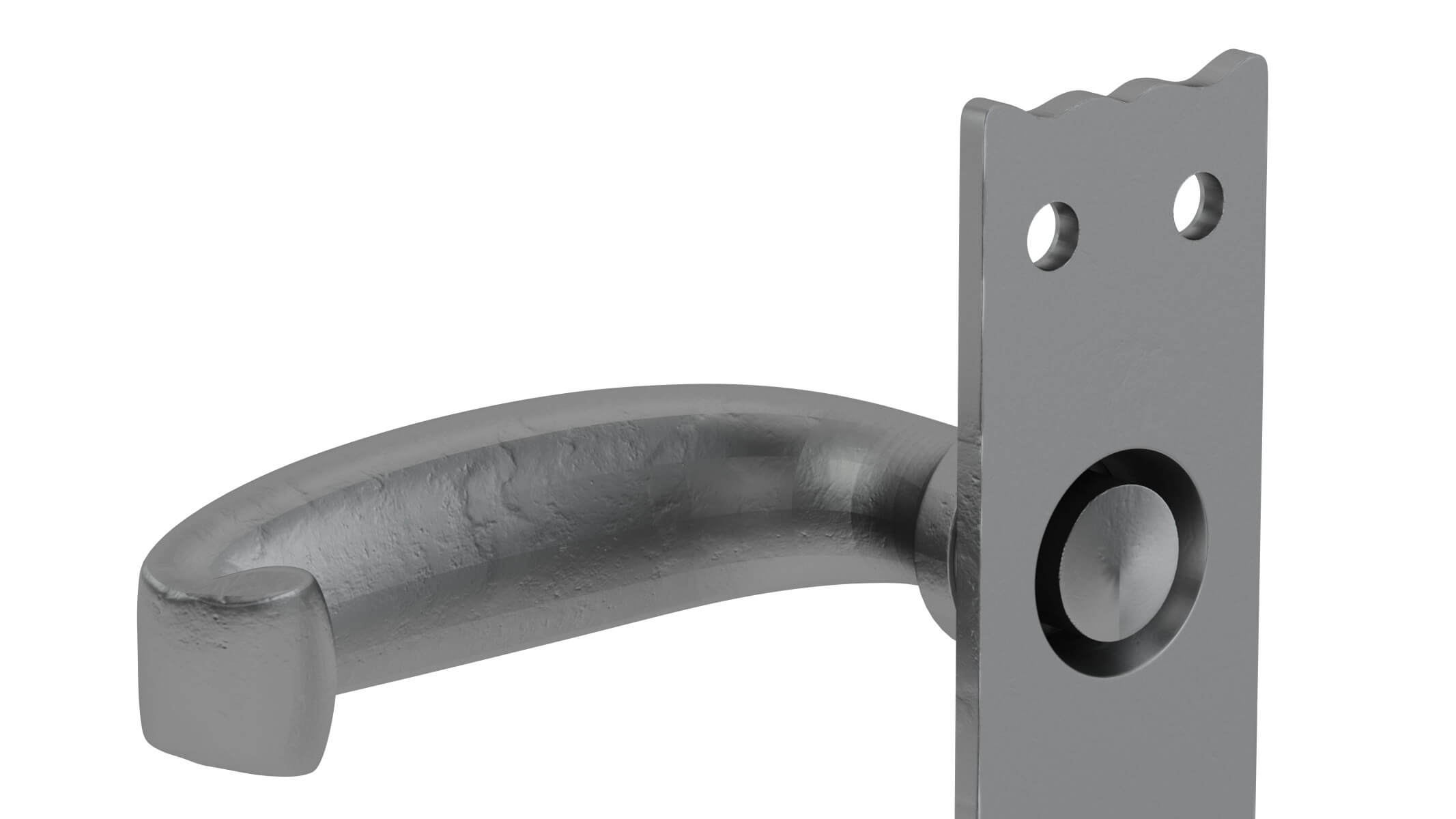 Foundries Traditional Black Antique Handle - 3D Model by frezzy