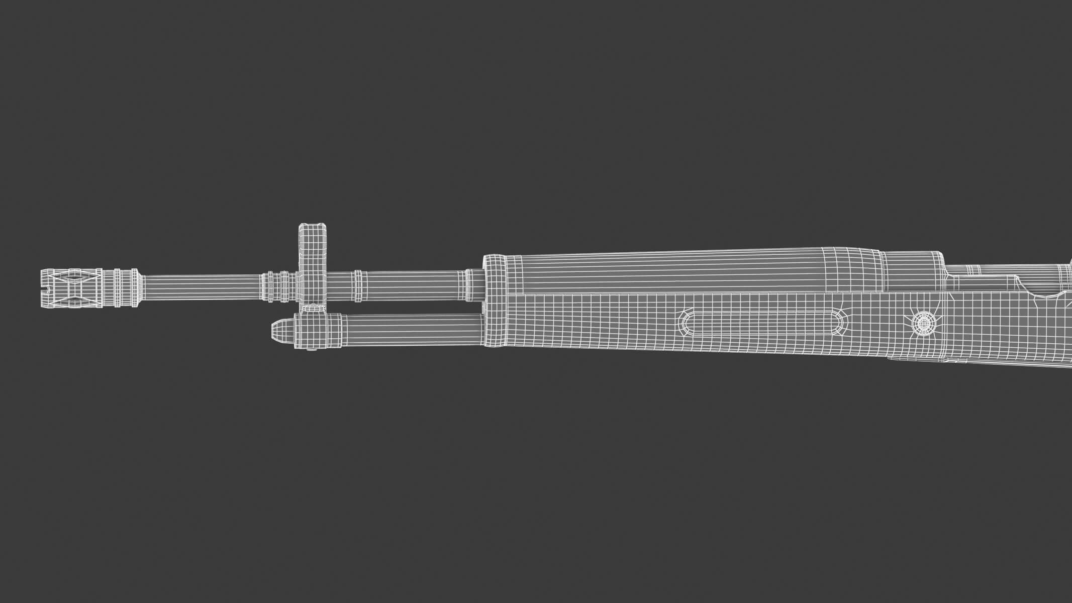 FR8 Carbine - 3D Model by frezzy