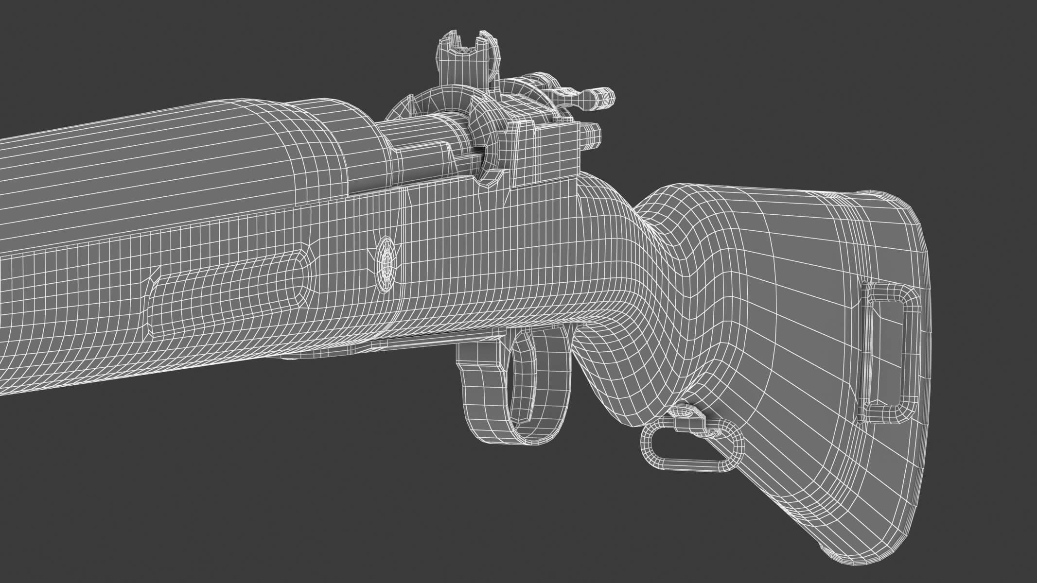 FR8 Carbine - 3D Model by frezzy