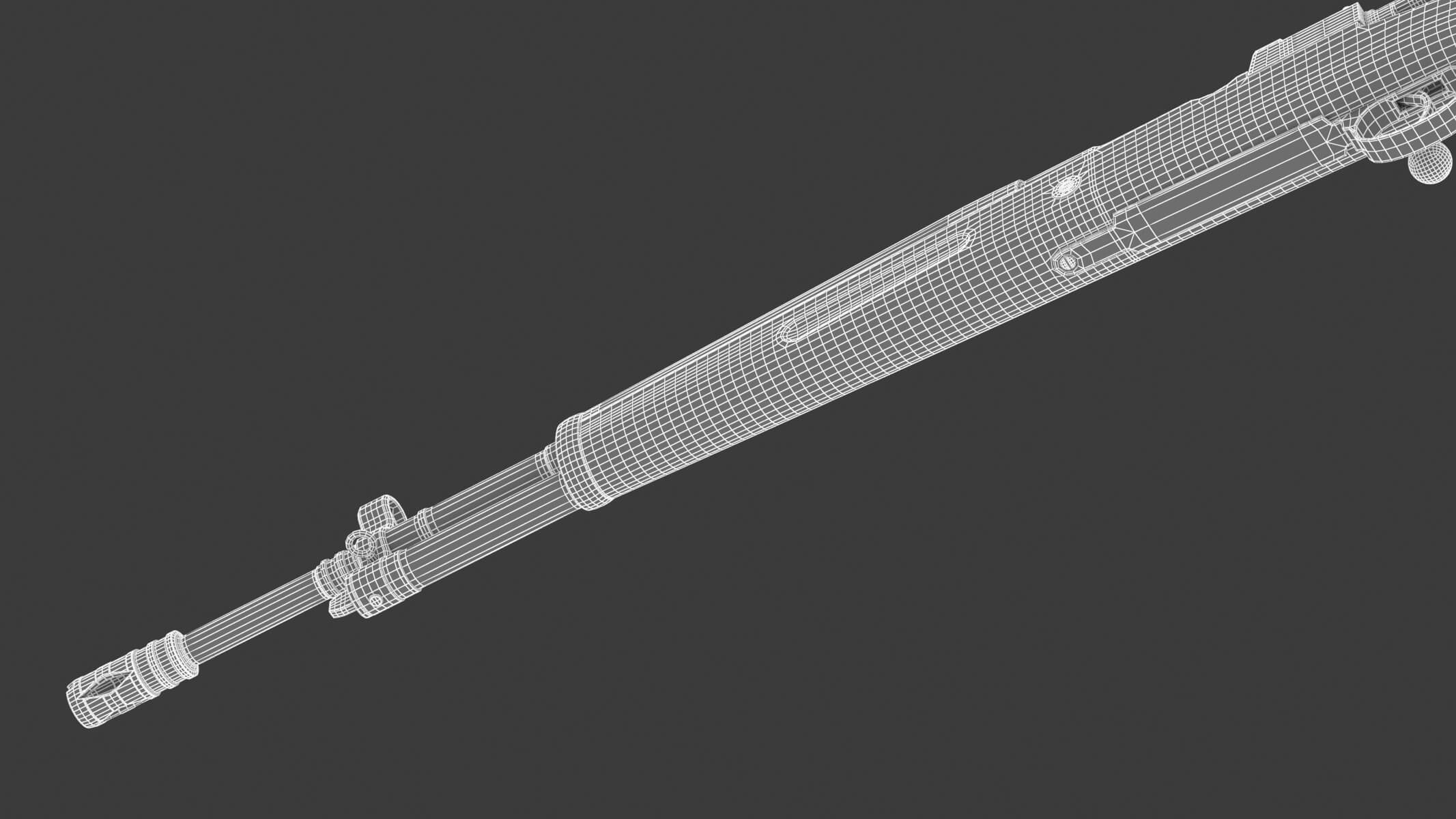 FR8 Carbine - 3D Model by frezzy