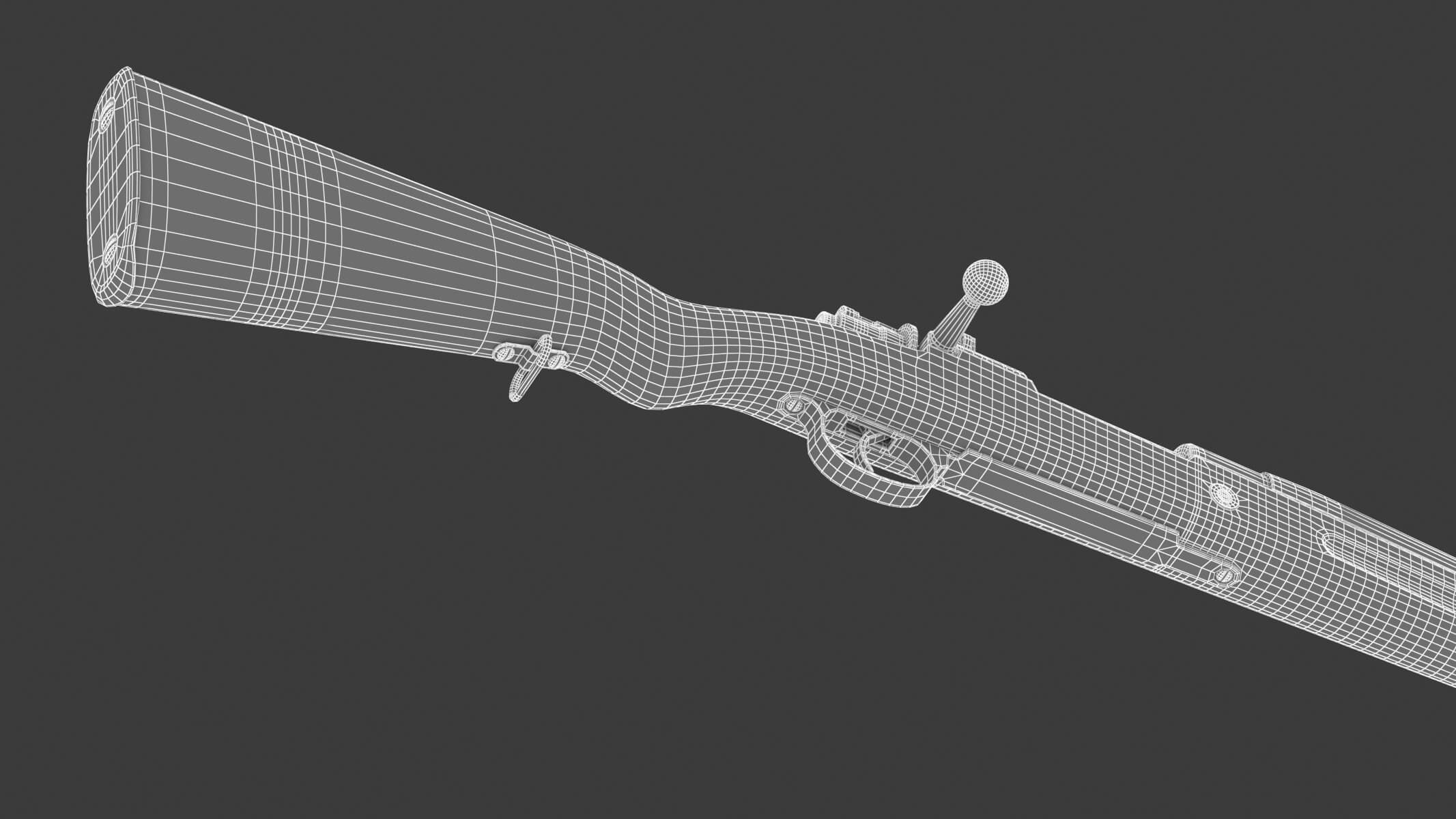 FR8 Carbine - 3D Model by frezzy