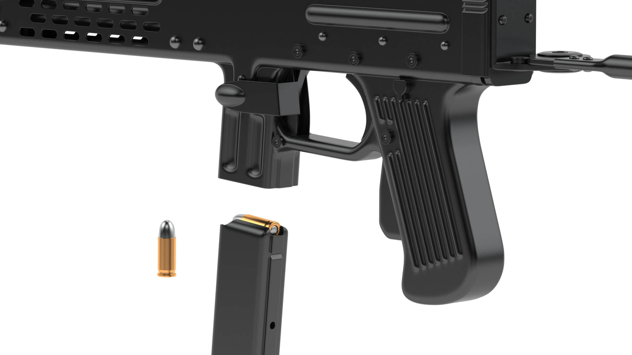 Franchi LF-57 3D Model by frezzy