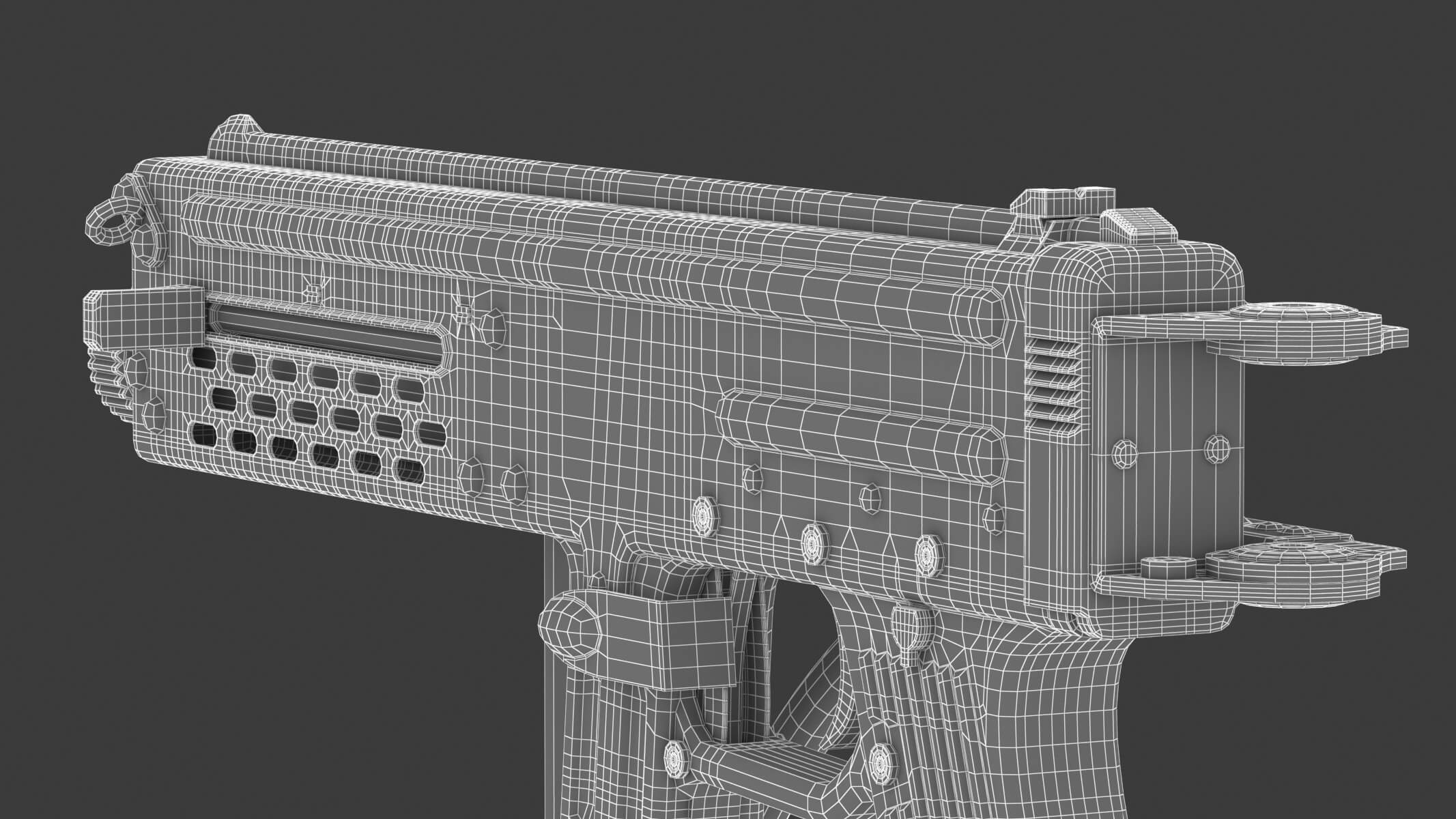 Franchi LF-57 3D Model by frezzy