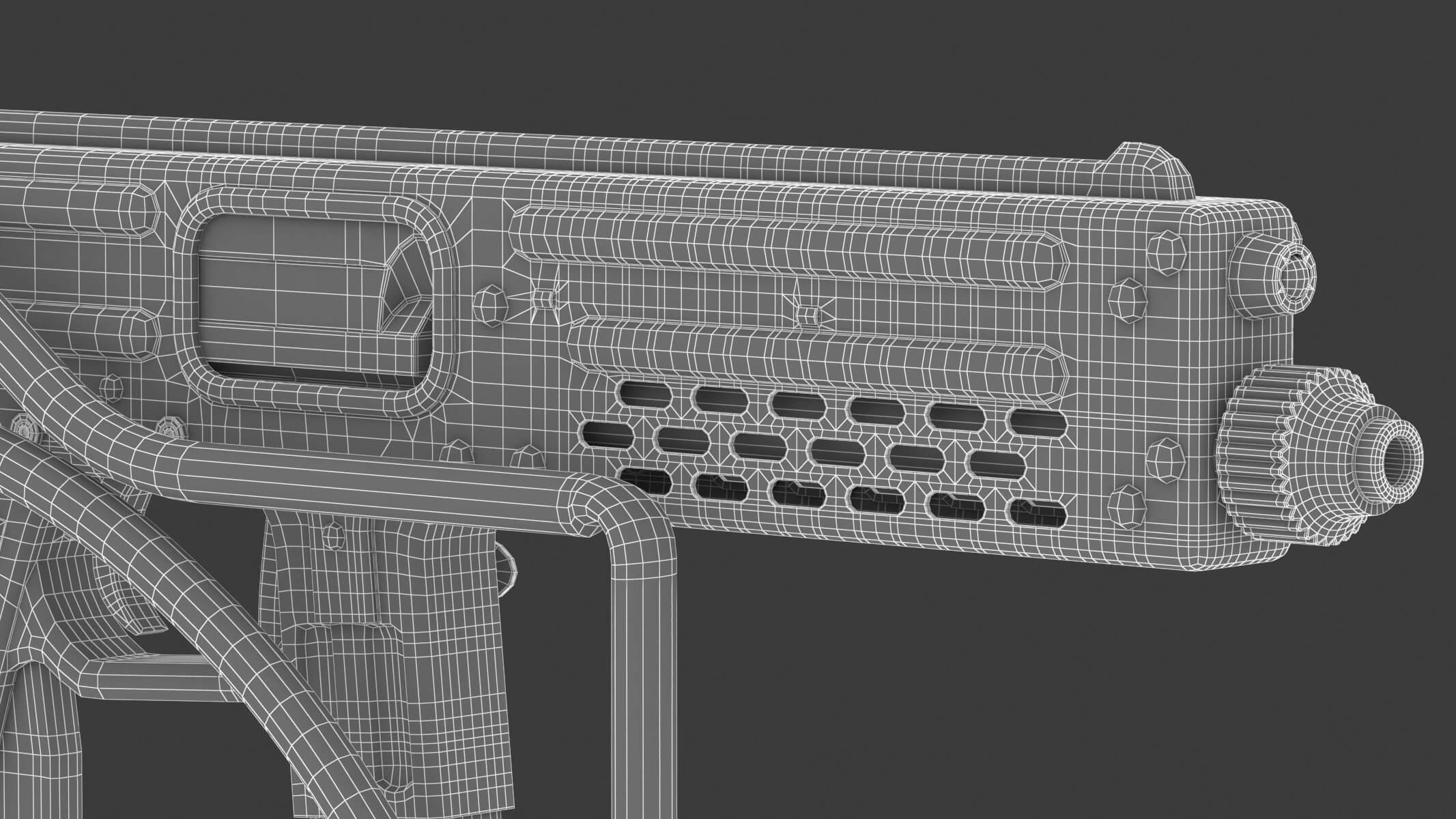 Franchi LF-57 3D Model by frezzy