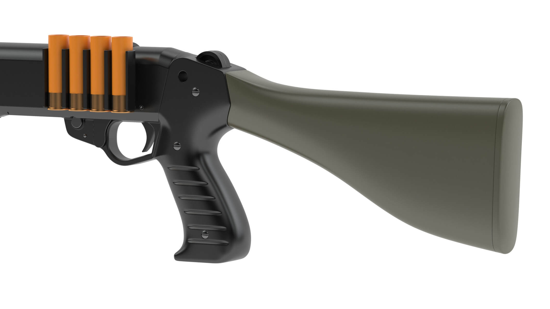 Franchi SAS-12 3D Model by frezzy