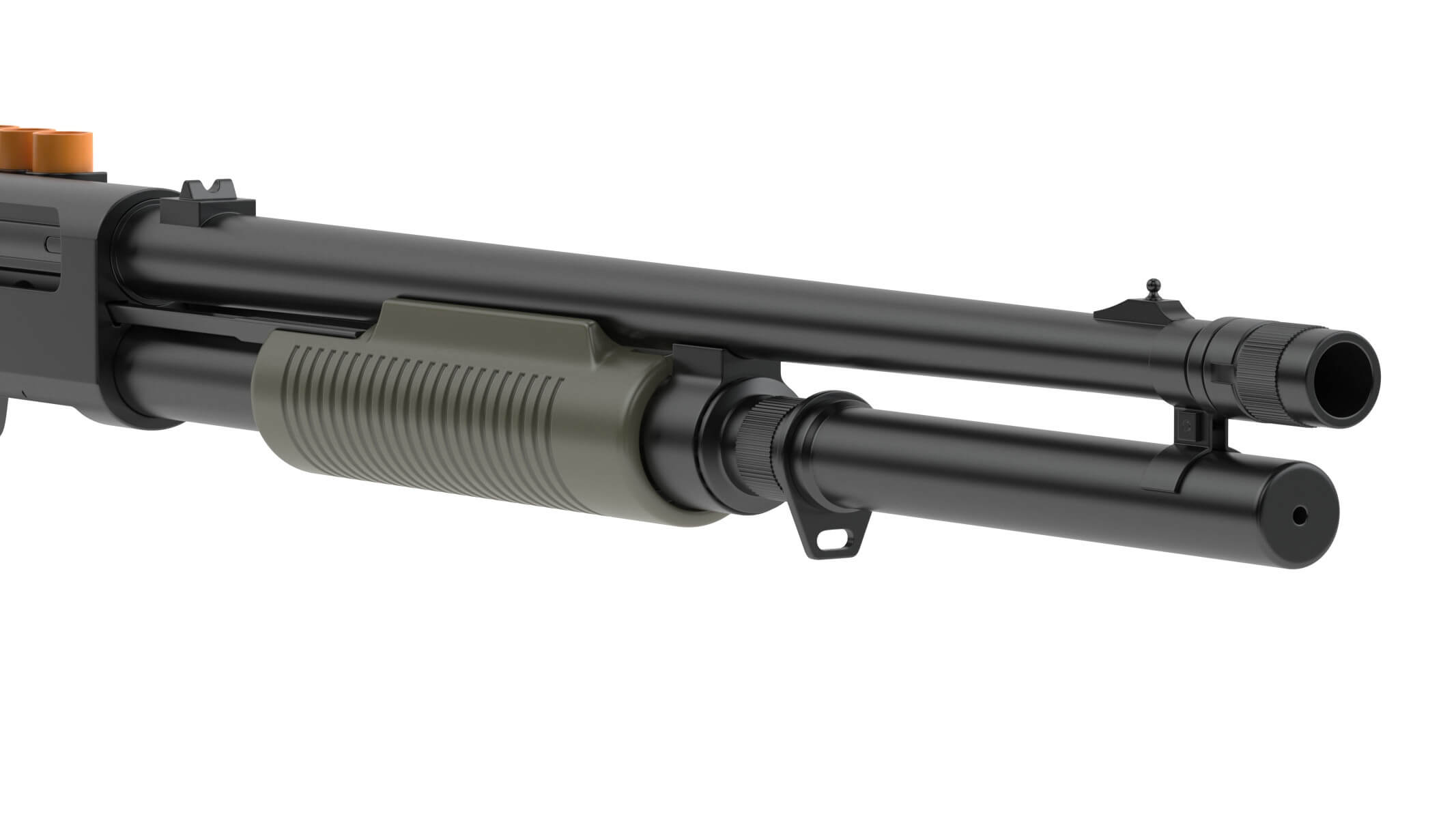 Franchi SAS-12 3D Model by frezzy