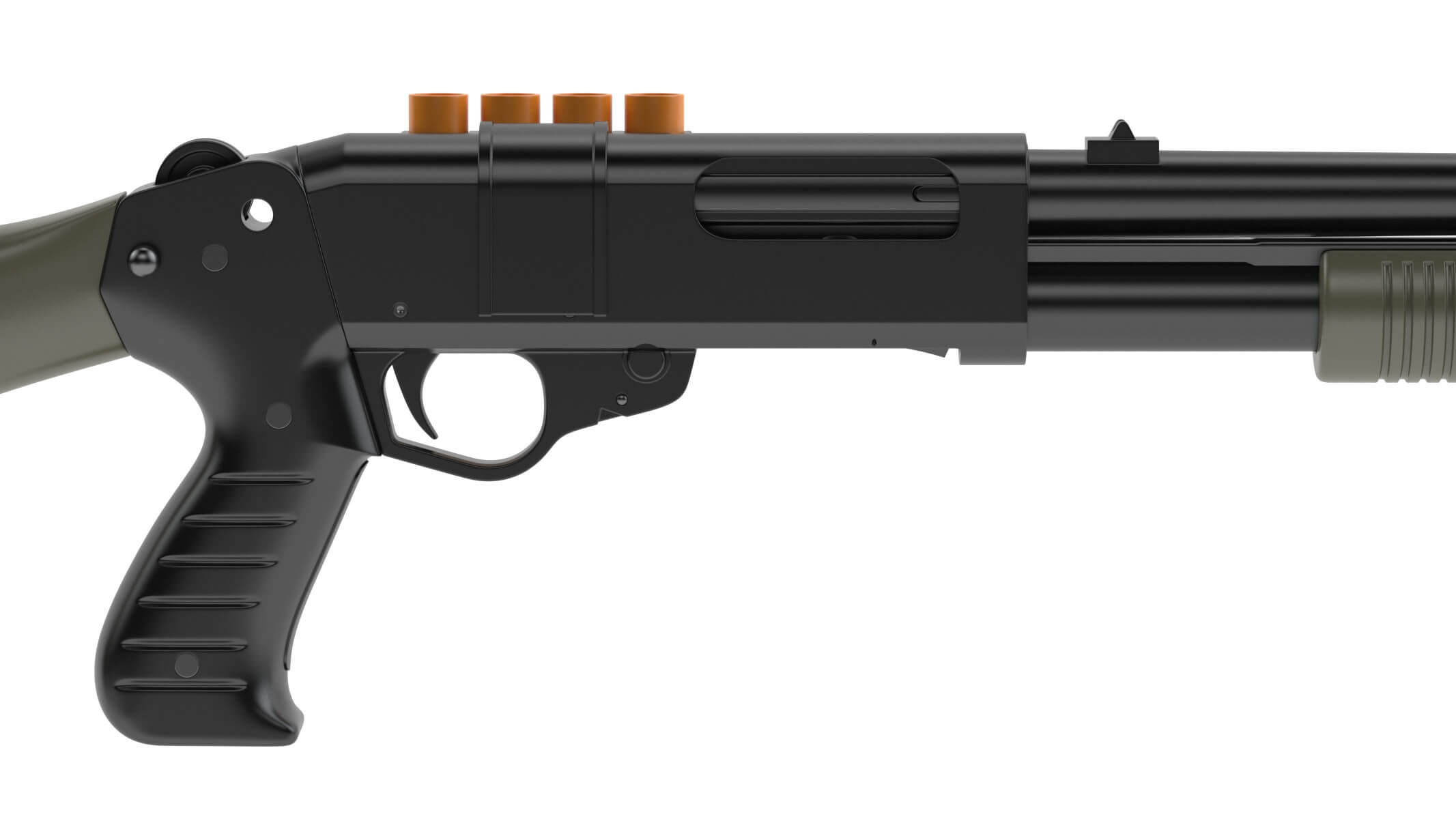 Franchi SAS-12 3D Model by frezzy