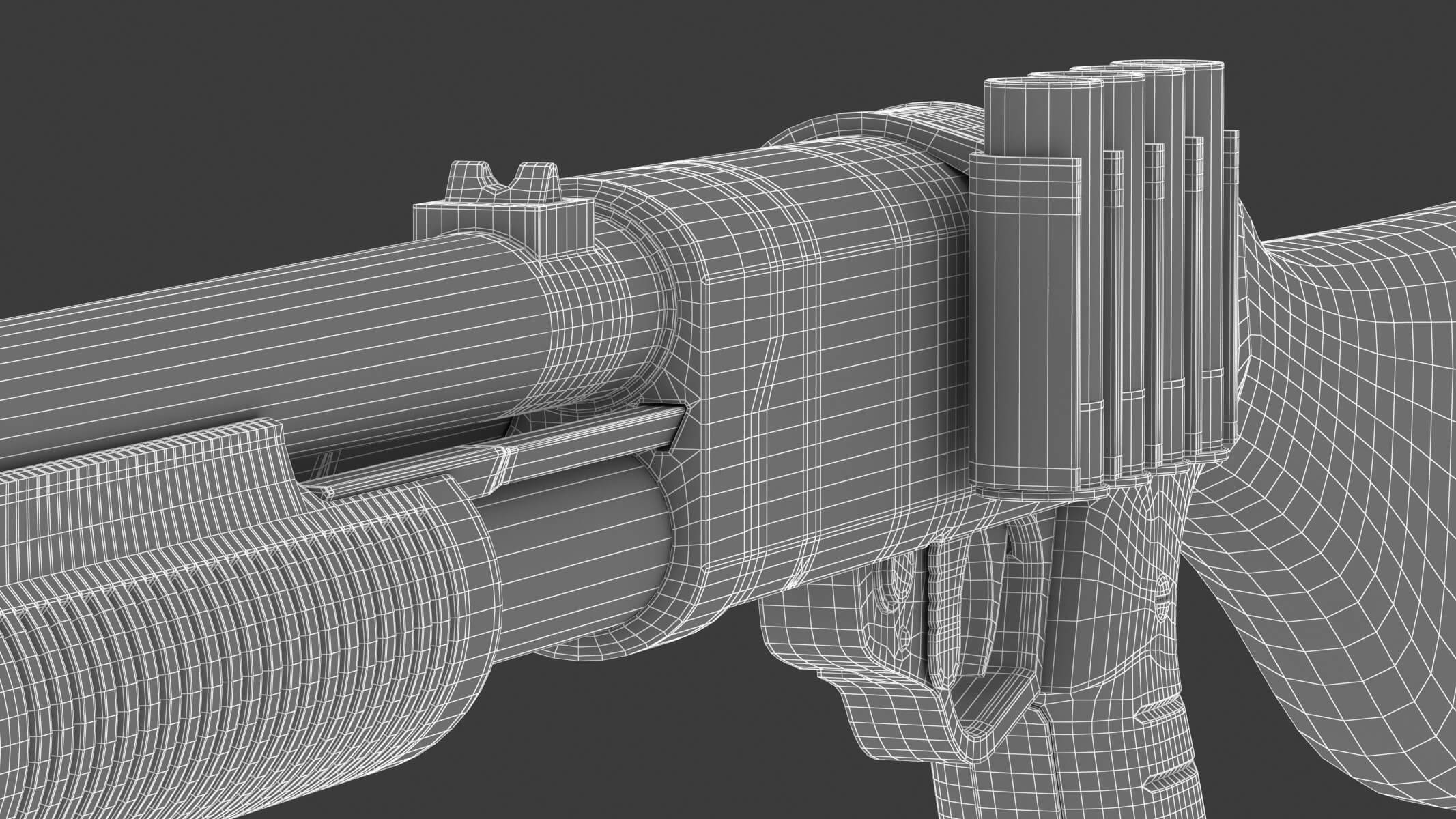 Franchi SAS-12 3D Model by frezzy