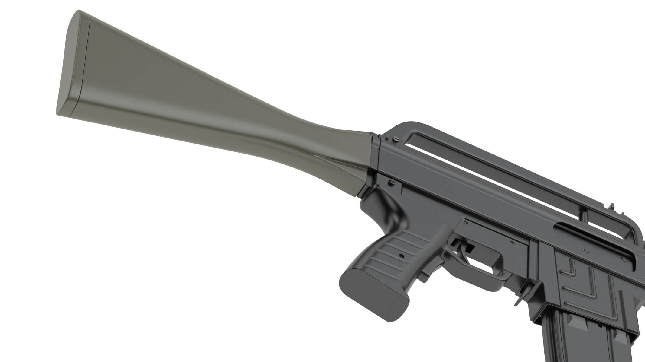 Franchi SPAS-15 3D Model by frezzy