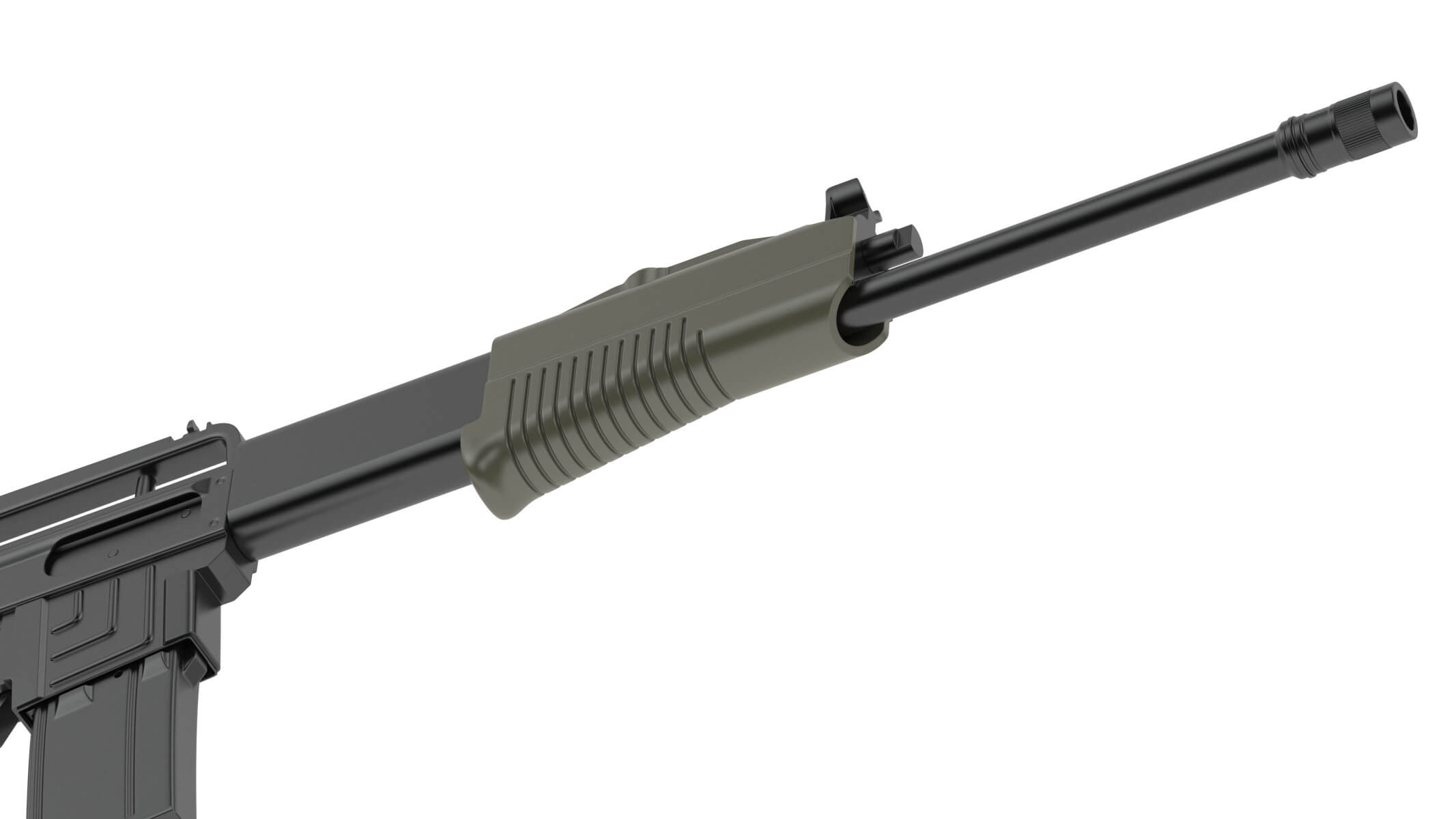 Franchi SPAS-15 3D Model by frezzy