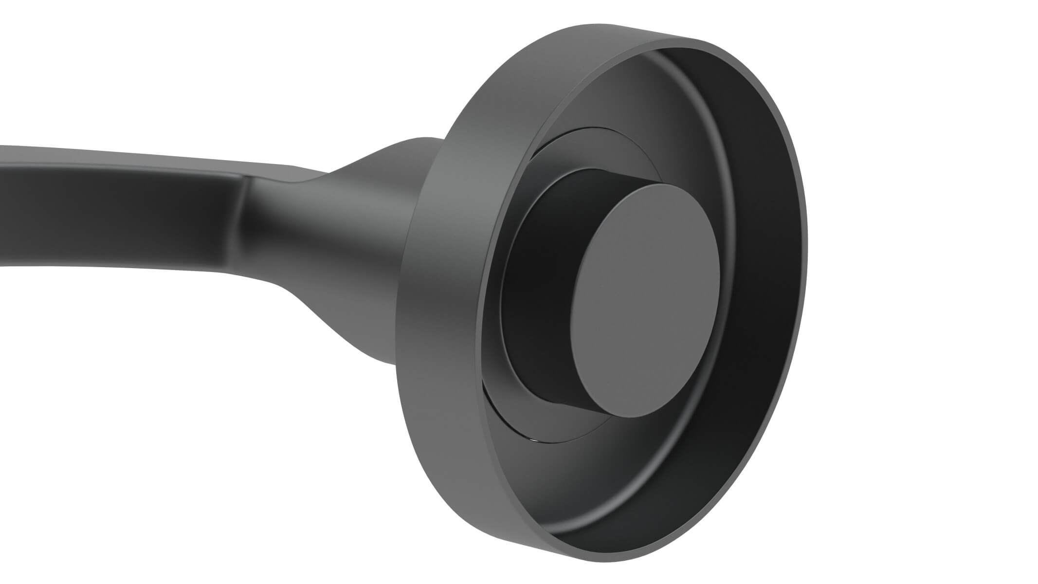 Frelan Hardware Noir Door Handle Matt Black - 3D Model by frezzy