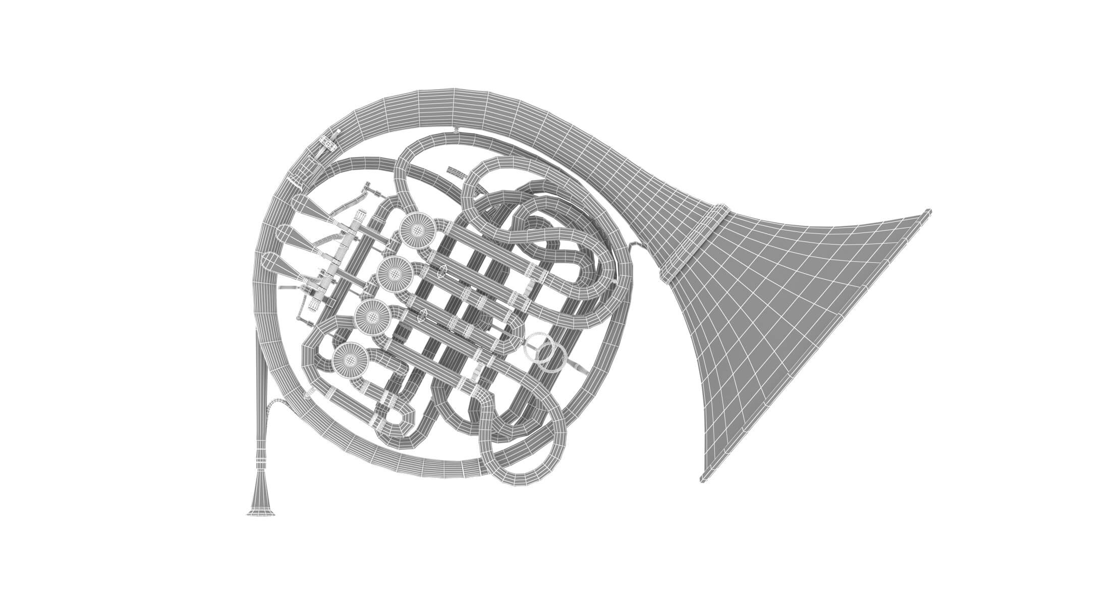 French Horn Sketch