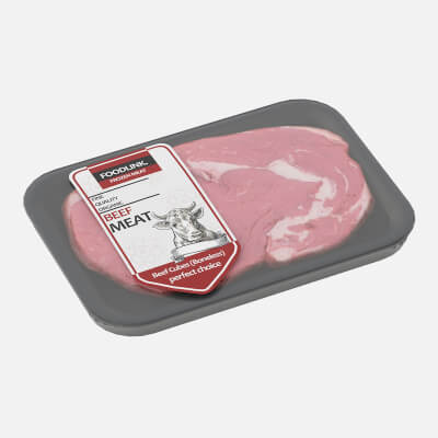 Fresh Frozen Beef Pack - 3D Model by frezzy