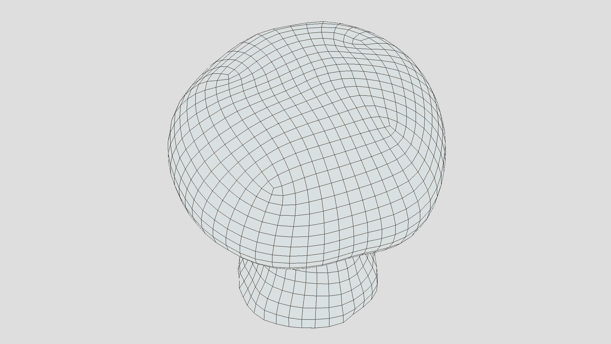 Fresh Mushroom 01 Low Poly - 3D Model by frezzy