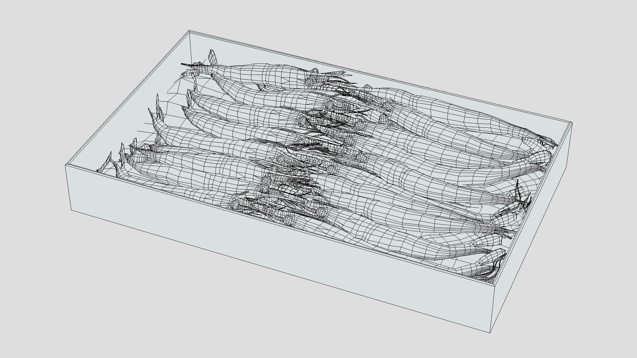 Frozen Seafood Pack Low Poly - 3D Model by frezzy