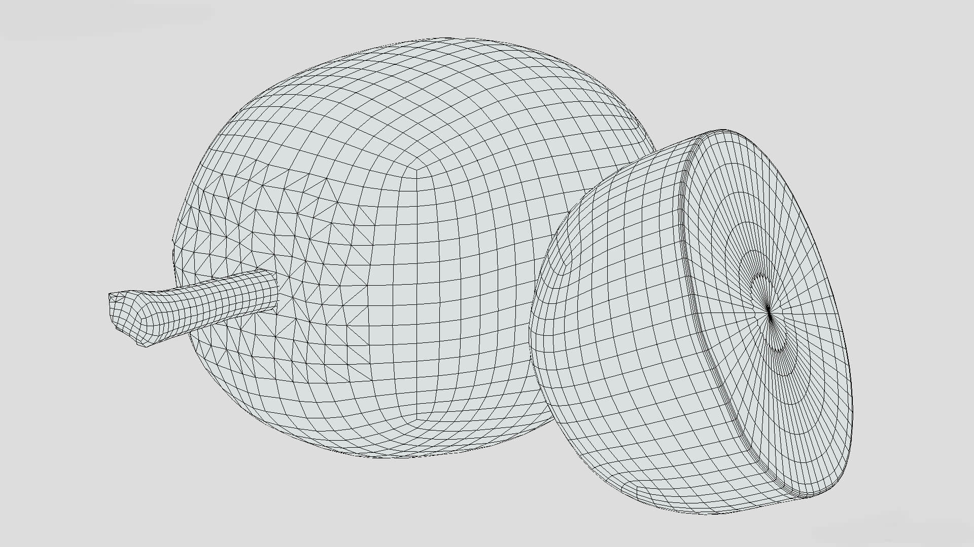 Fruit Breadfruit Low Poly - 3D Model by frezzy