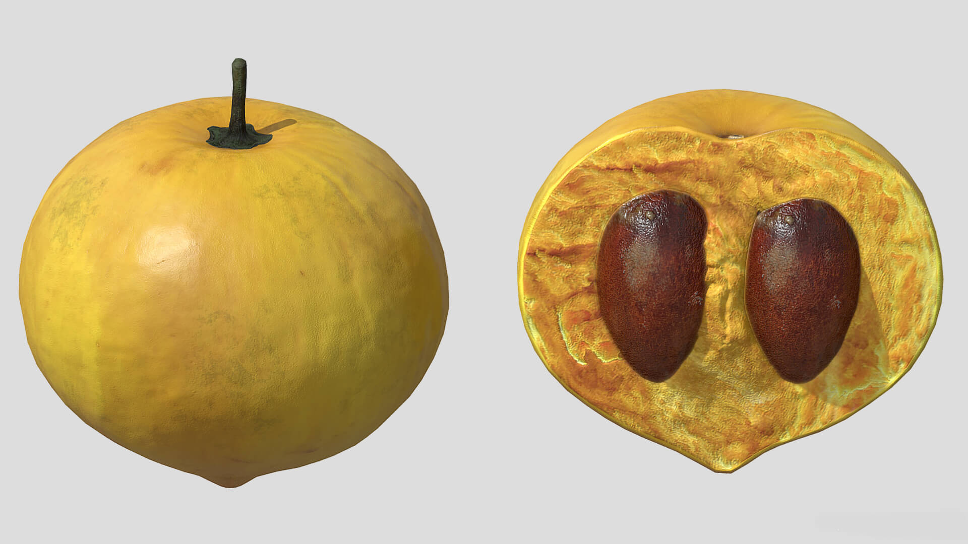 Fruit Egg Low Poly - 3D Model by frezzy