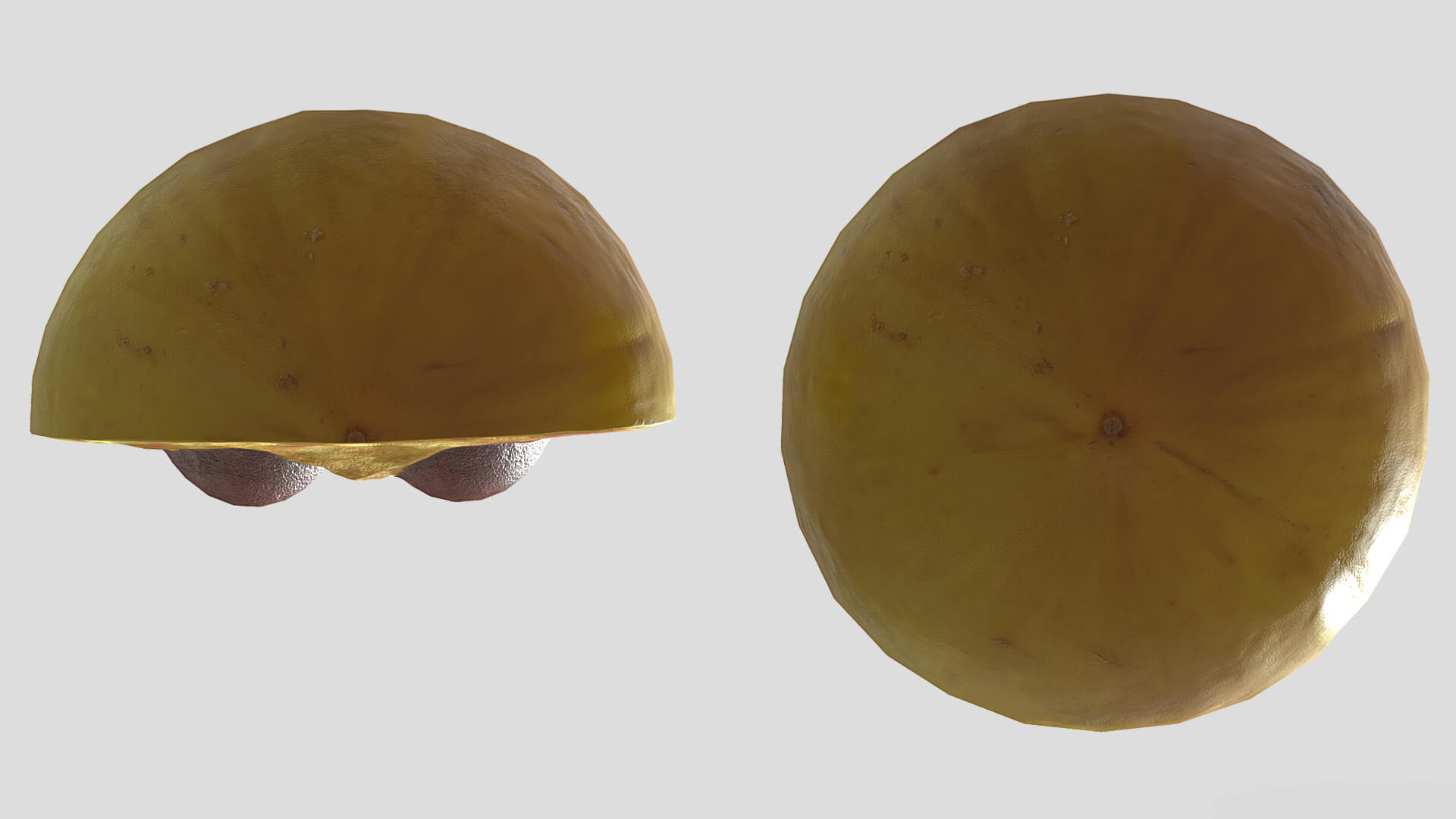 Fruit Egg Low Poly - 3D Model by frezzy