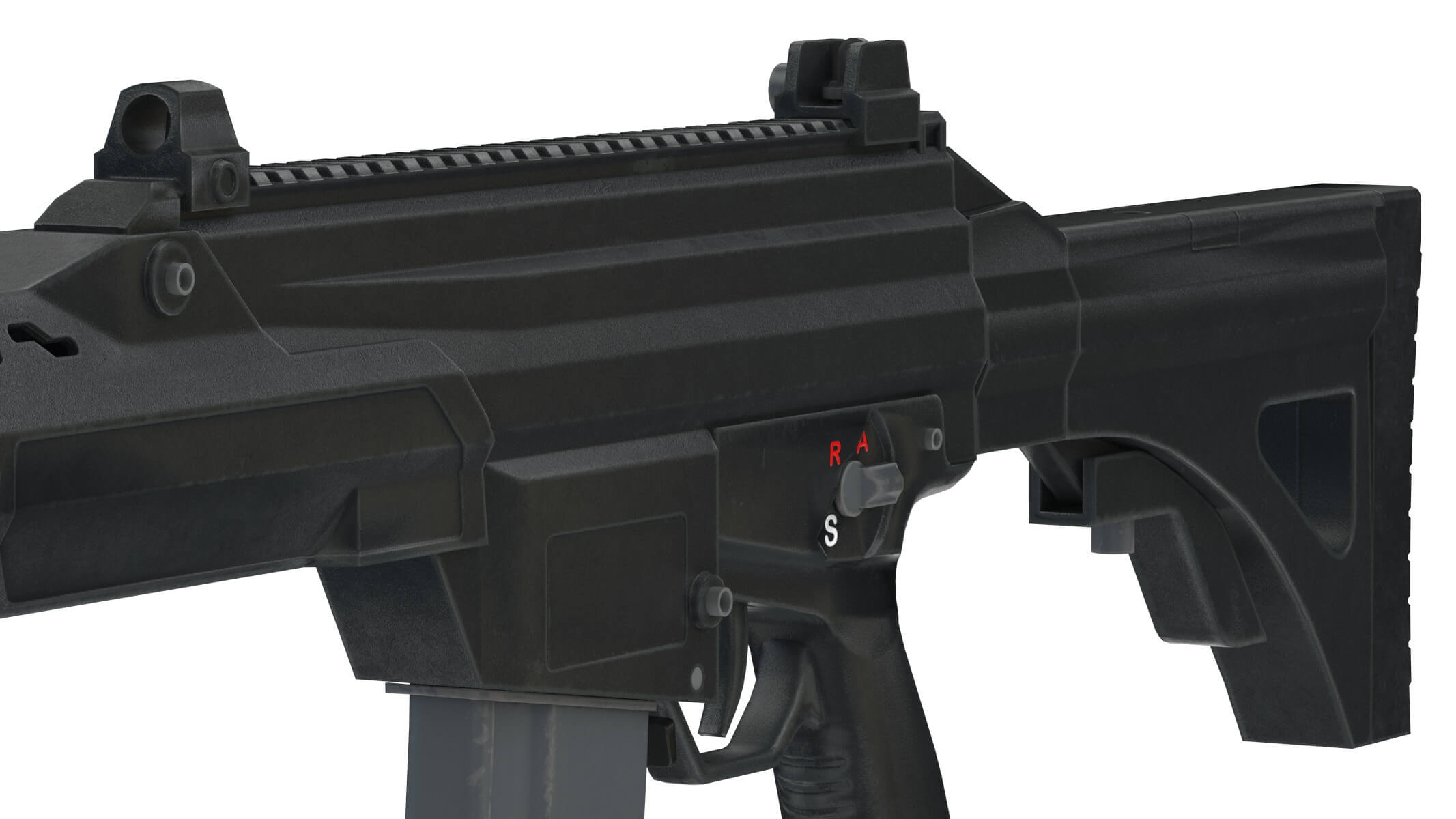 FX-05 Xiuhcoatl Low Poly 3D Model by frezzy