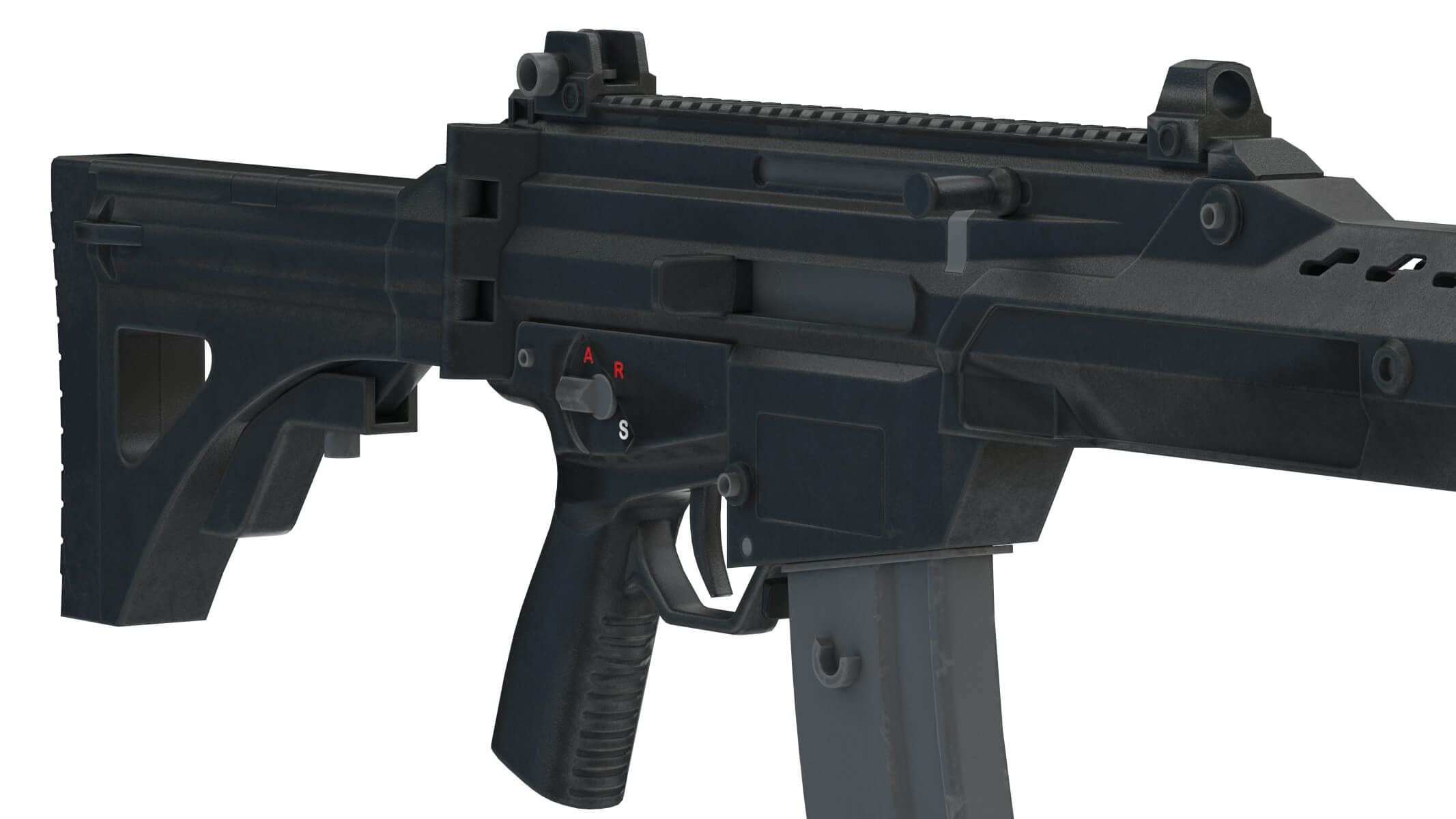 FX-05 Xiuhcoatl Low Poly 3D Model by frezzy