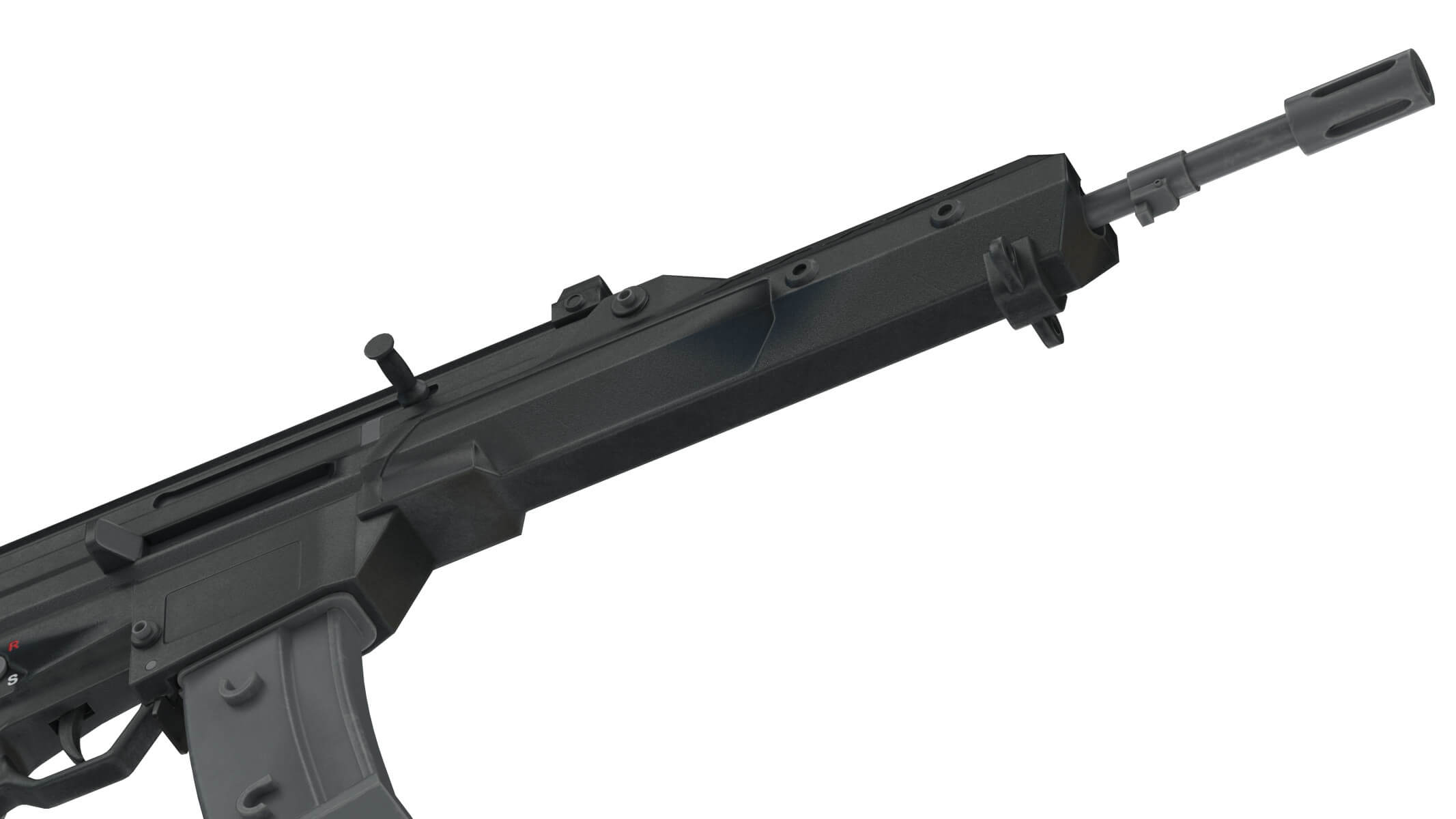 FX-05 Xiuhcoatl Low Poly 3D Model by frezzy