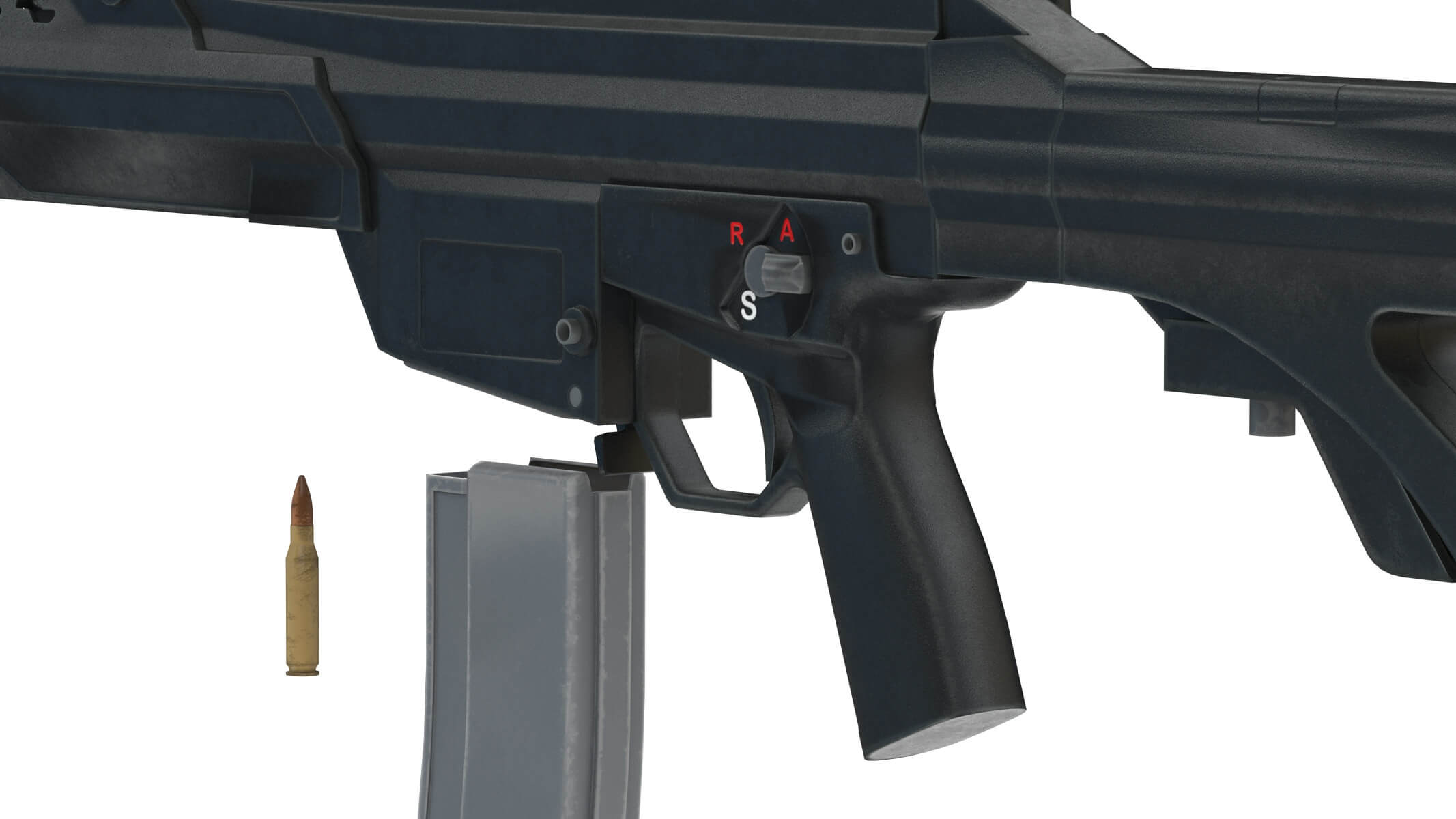 FX-05 Xiuhcoatl Low Poly 3D Model by frezzy