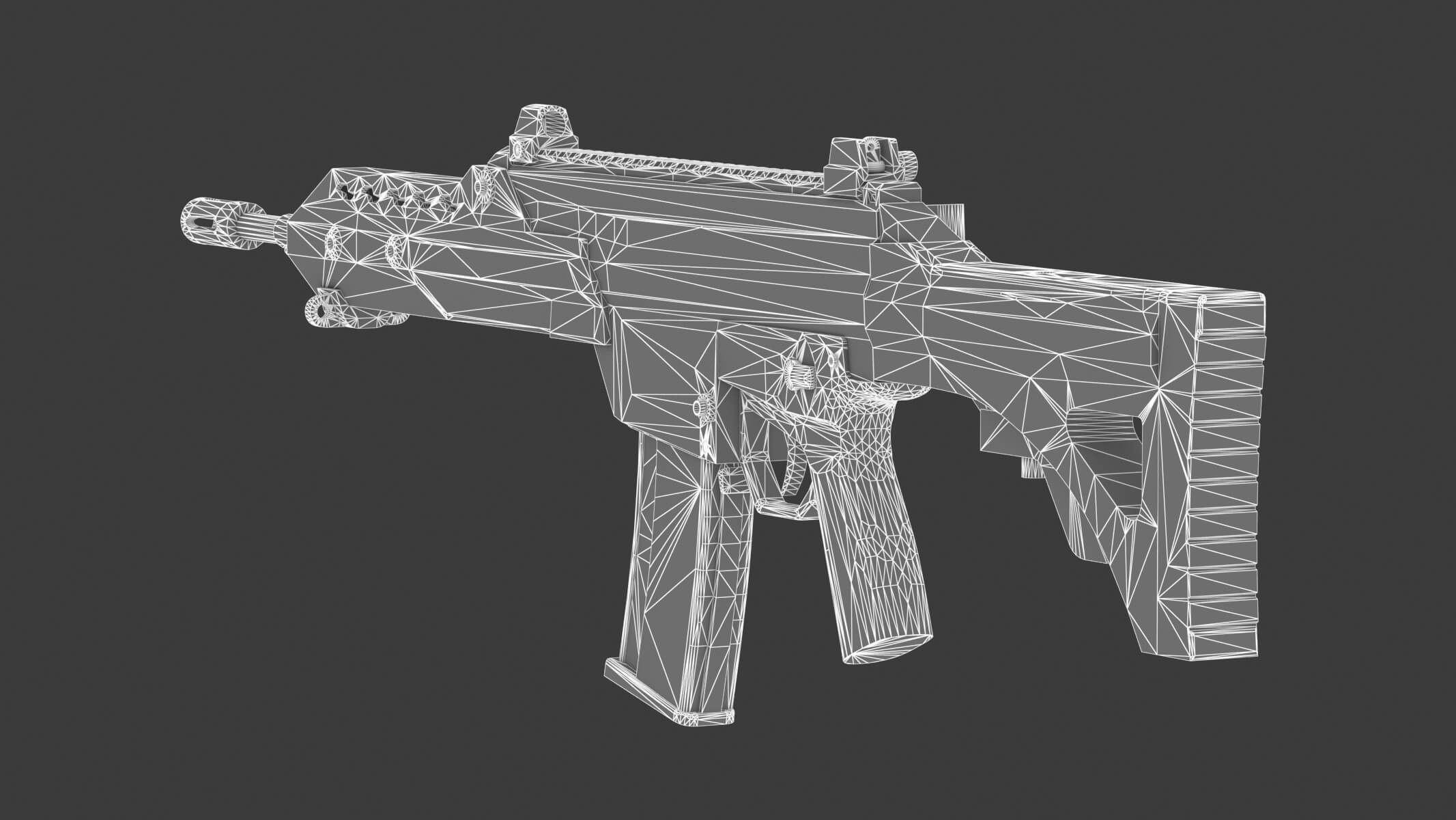 FX-05 Xiuhcoatl Low Poly 3D Model by frezzy