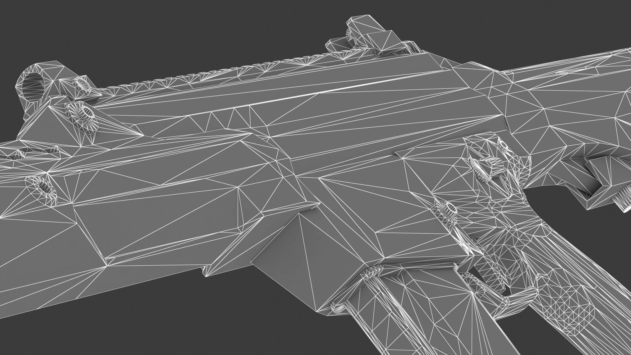 FX-05 Xiuhcoatl Low Poly 3D Model by frezzy