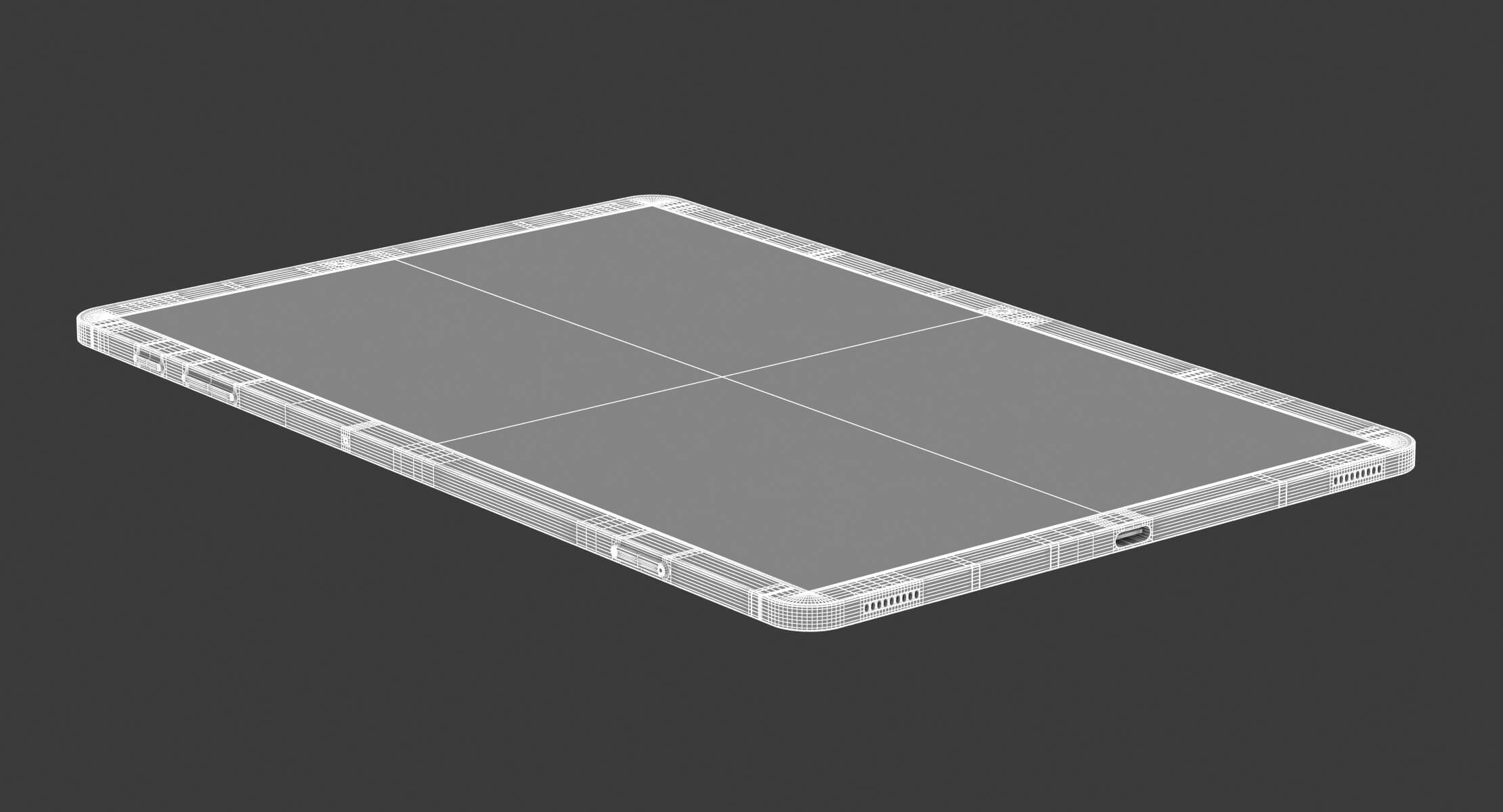 Galaxy Tab S7 Mystic Black - 3D Model by frezzy