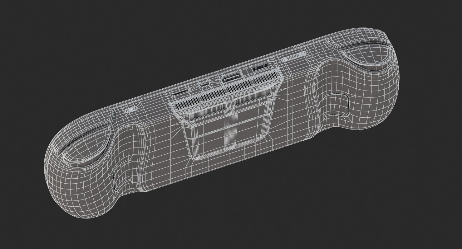 Gamepad and Screen - 3D Model by frezzy