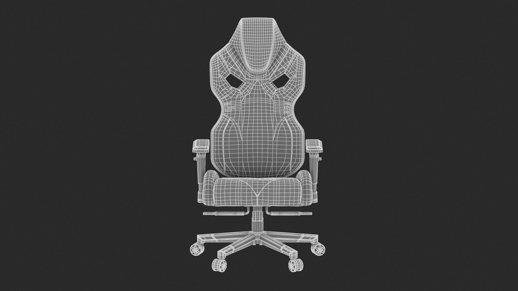 Gaming Chair - 3D Model by frezzy