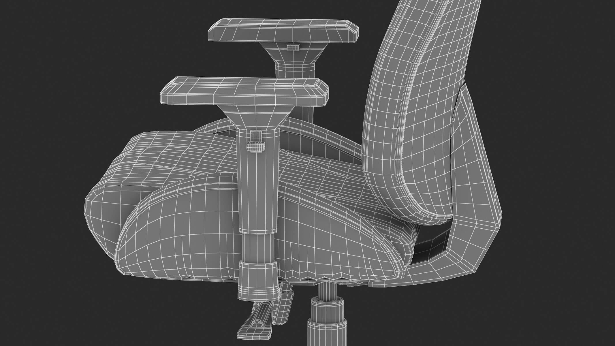 Gaming Chair - 3D Model by frezzy