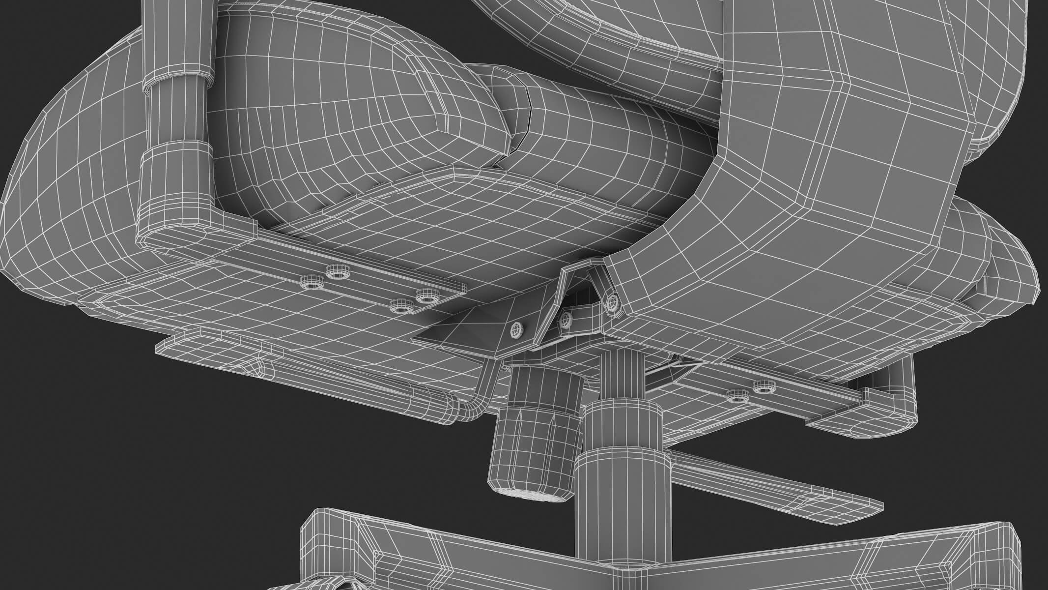 Gaming Chair - 3D Model by frezzy