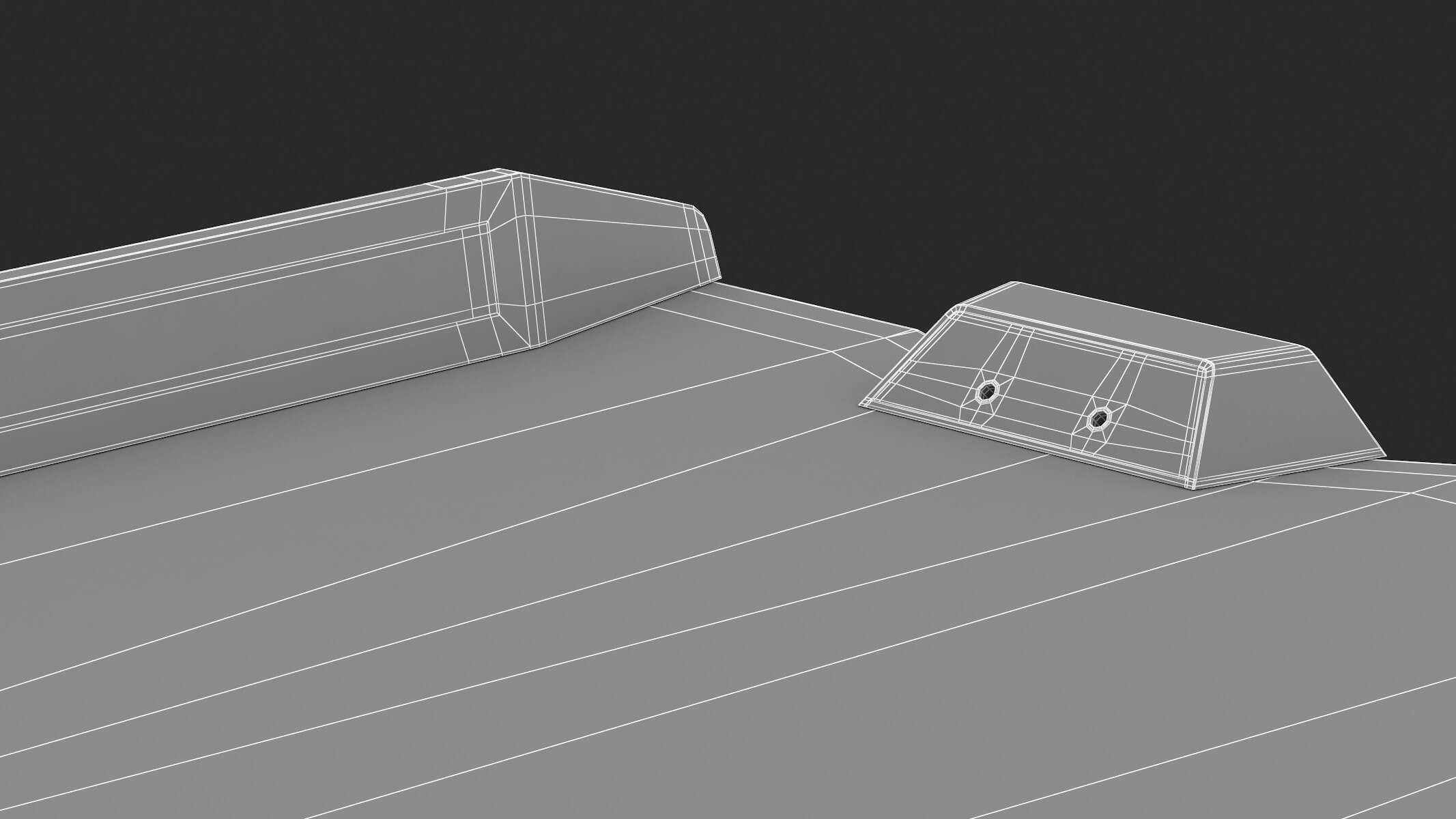 Gaming Desk 2 - 3D Model by frezzy