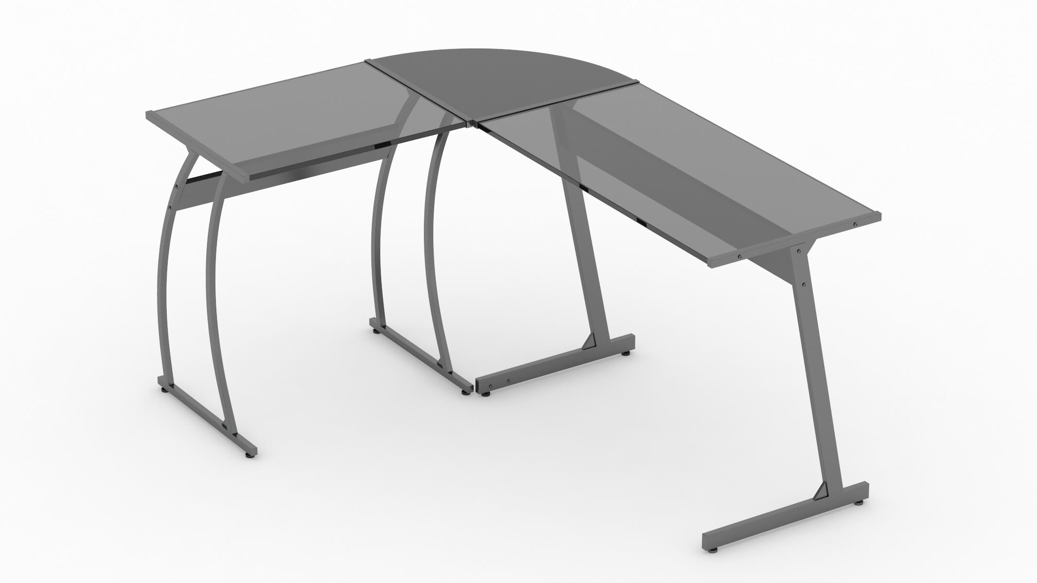 Gaming Desk - 3D Model by frezzy