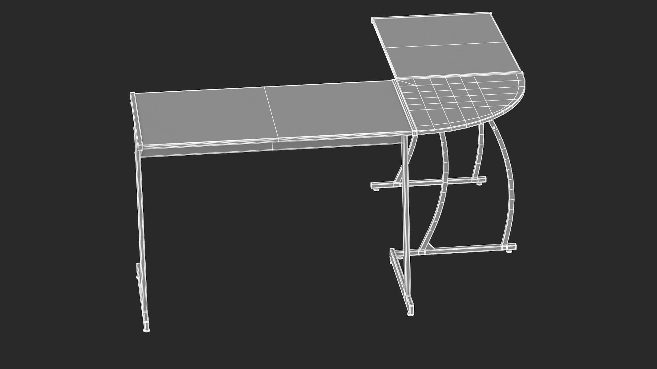 Gaming Desk - 3D Model by frezzy