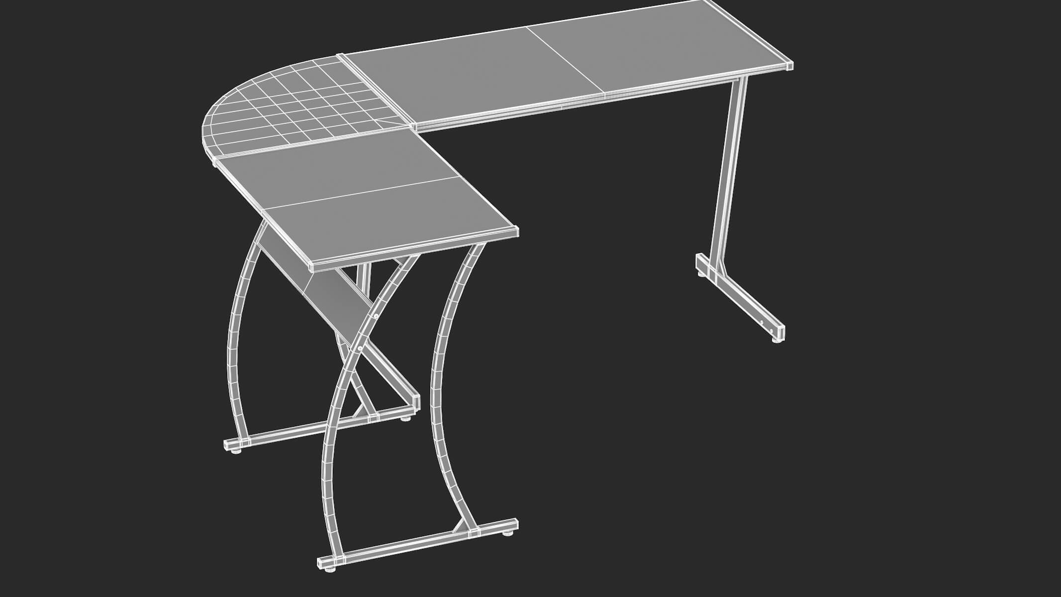 Gaming Desk - 3D Model by frezzy