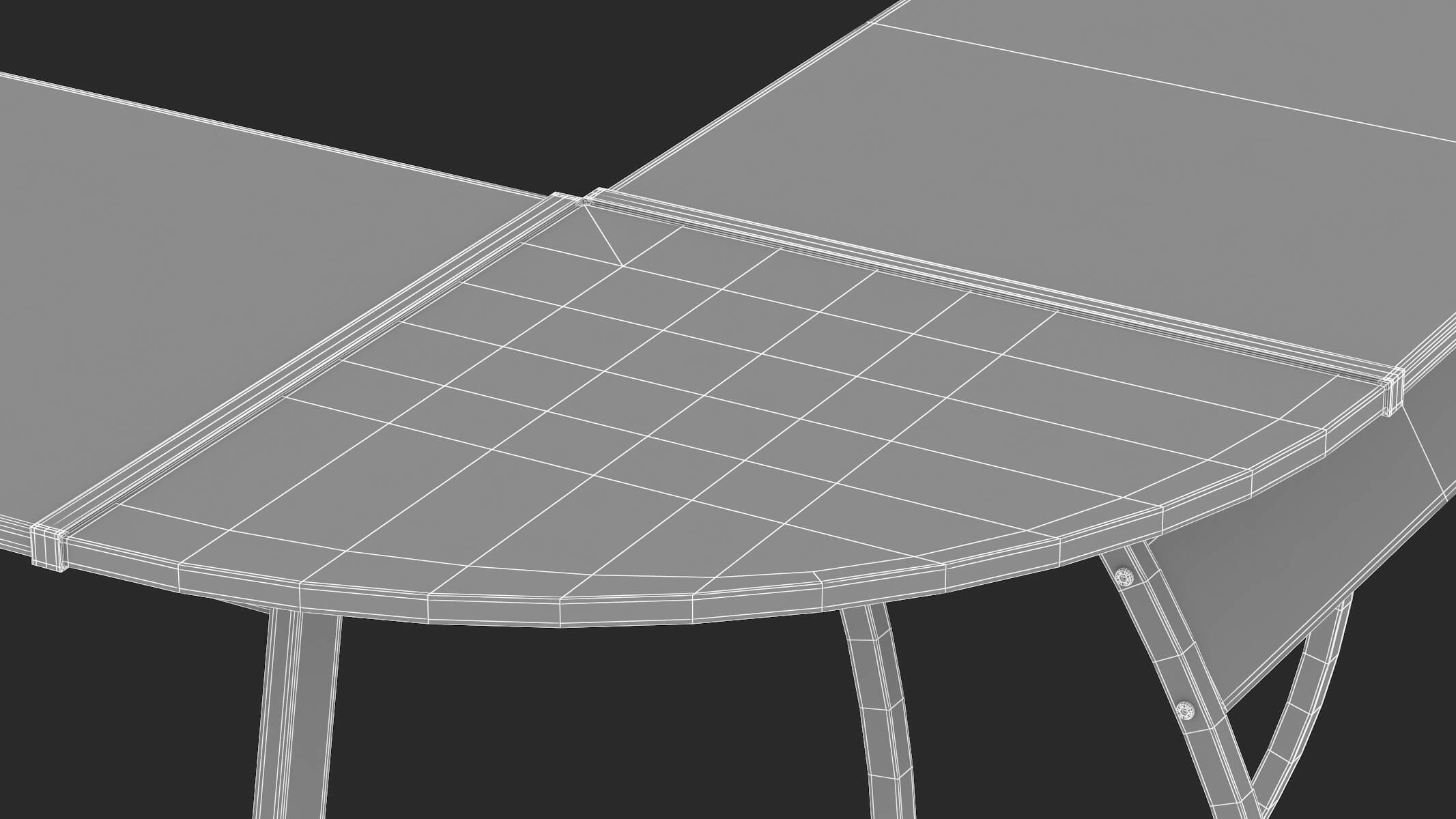 Gaming Desk - 3D Model by frezzy