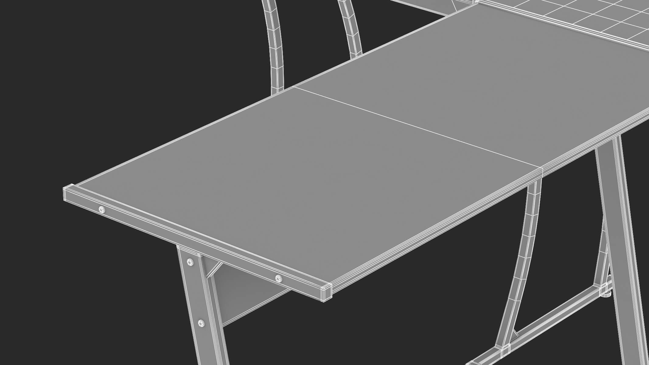 Gaming Desk - 3D Model by frezzy