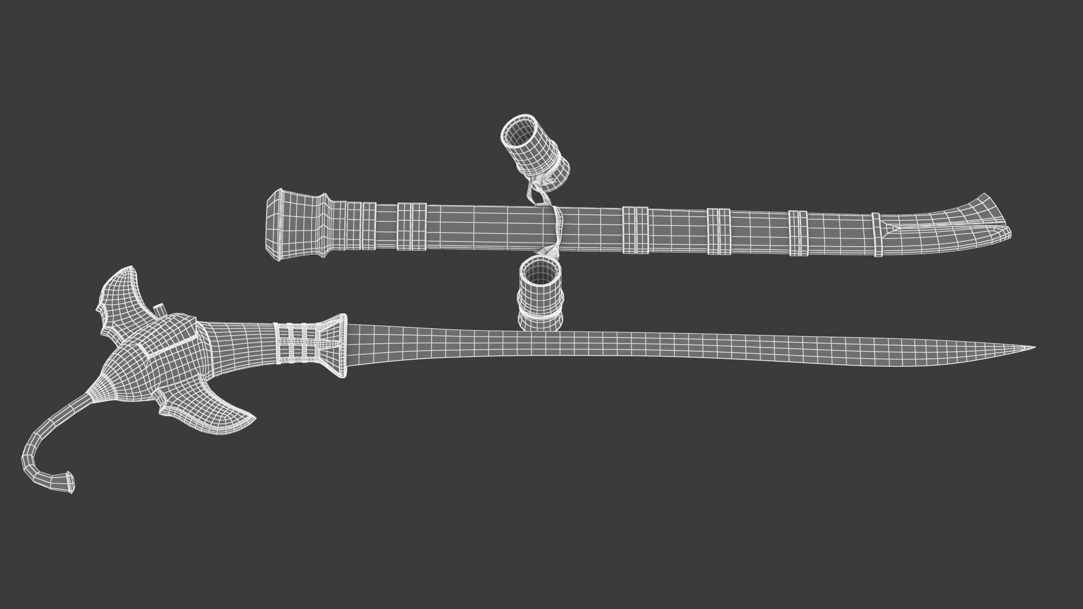 Gari Sword - 3D Model by frezzy