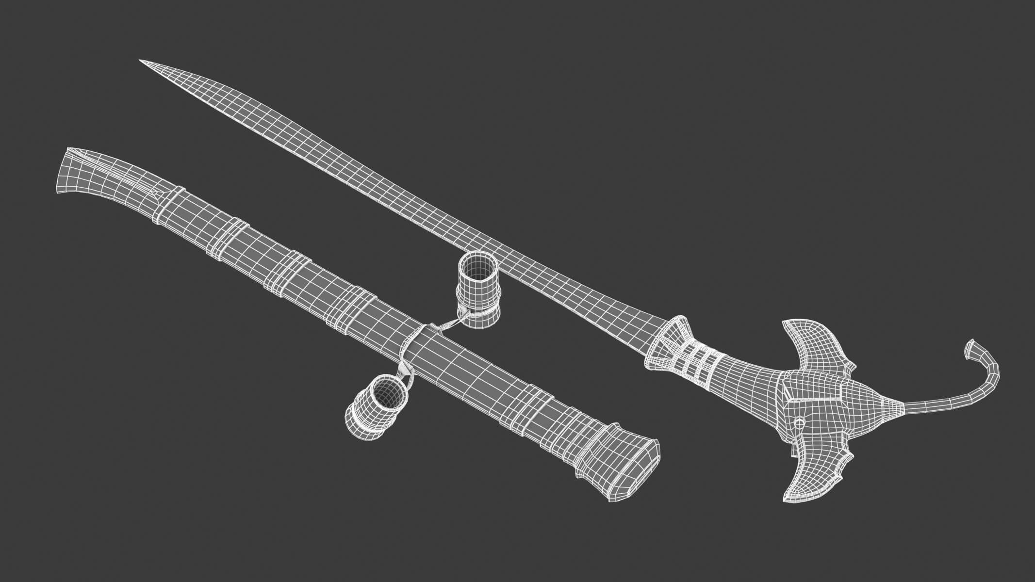 Gari Sword - 3D Model by frezzy