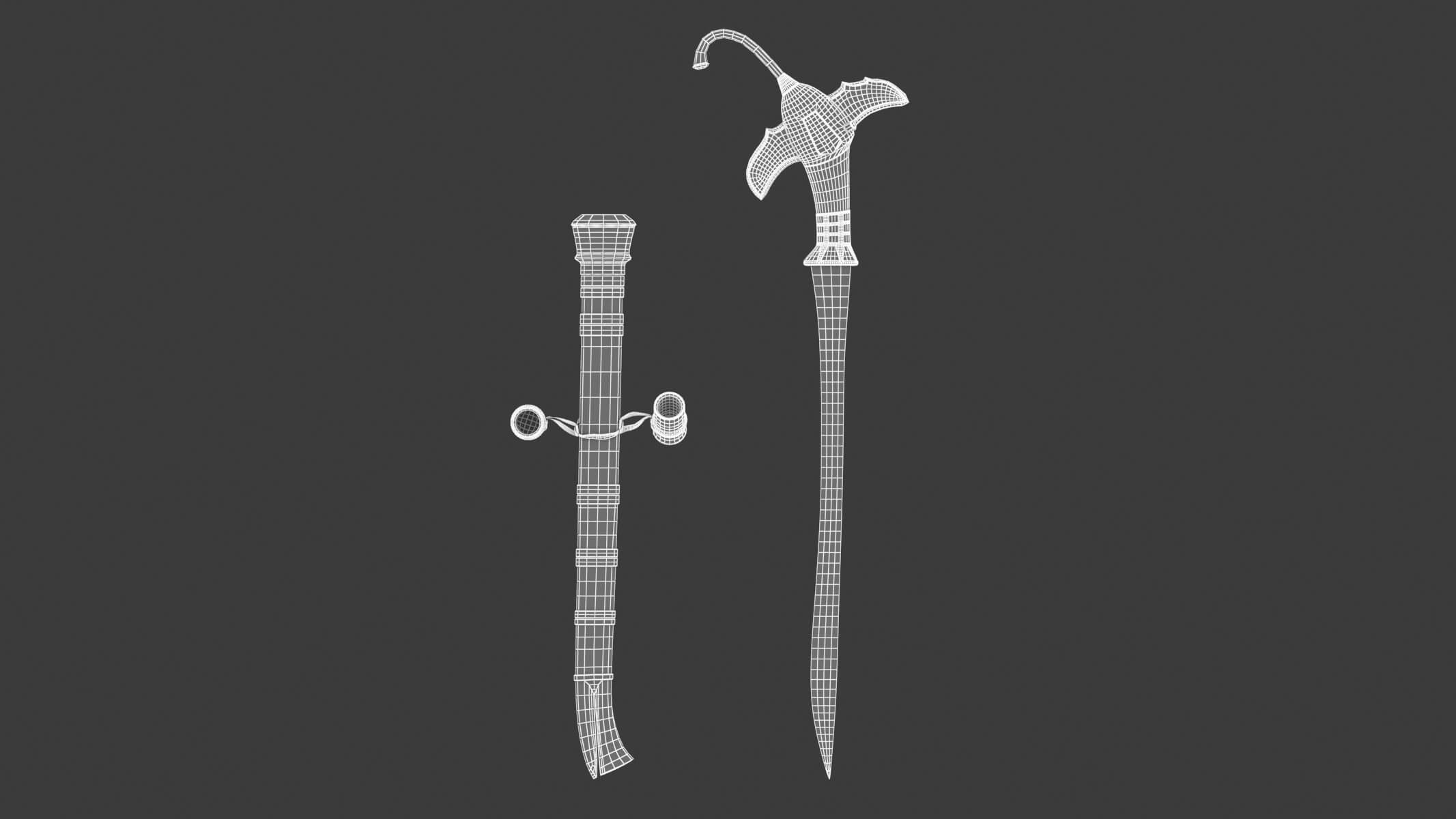 Gari Sword - 3D Model by frezzy