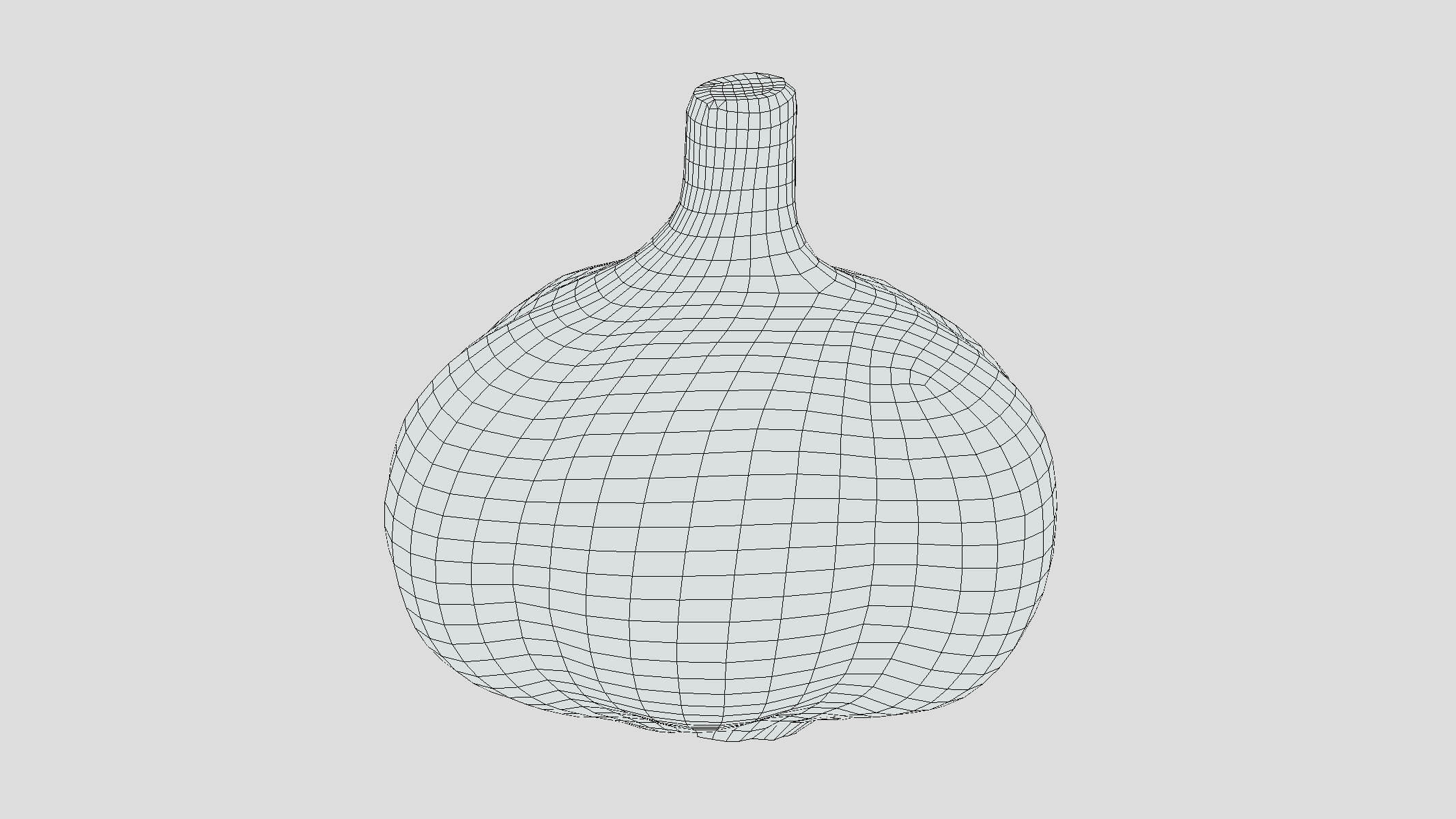 Garlic Low Poly - 3D Model by frezzy